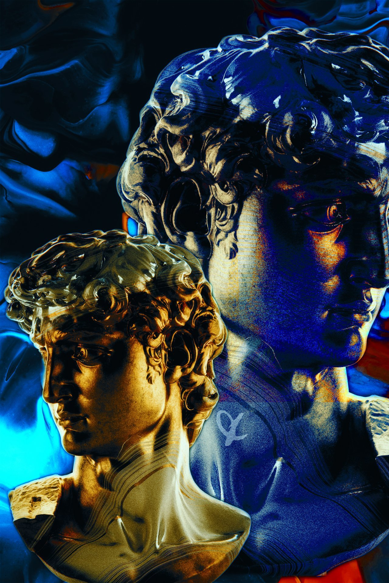 Reimagining David: Face of Culture Digital Art - Sour Harry