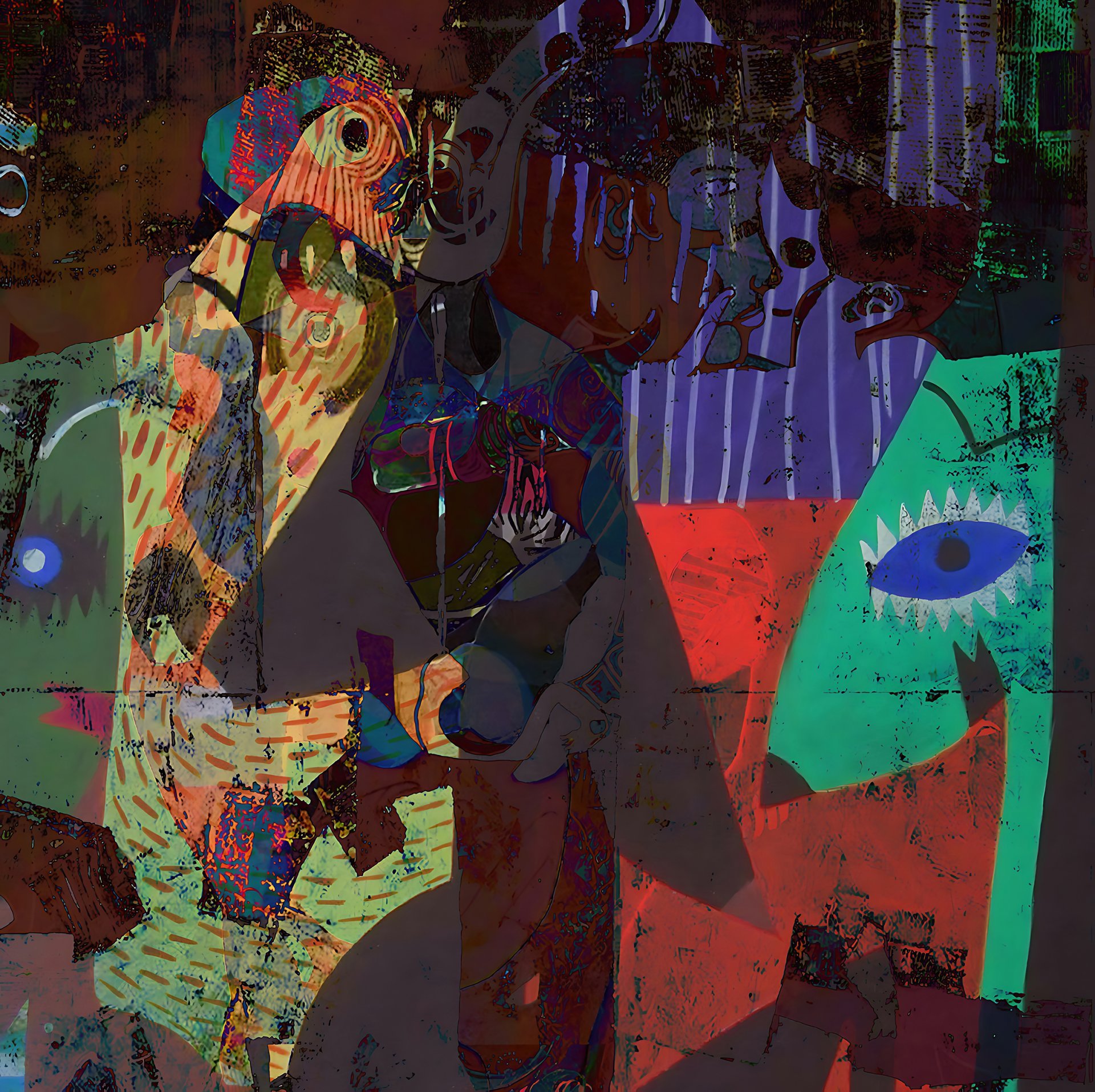 Color Dialogue: Art and Self-Expression Painting by waleri yemtsew