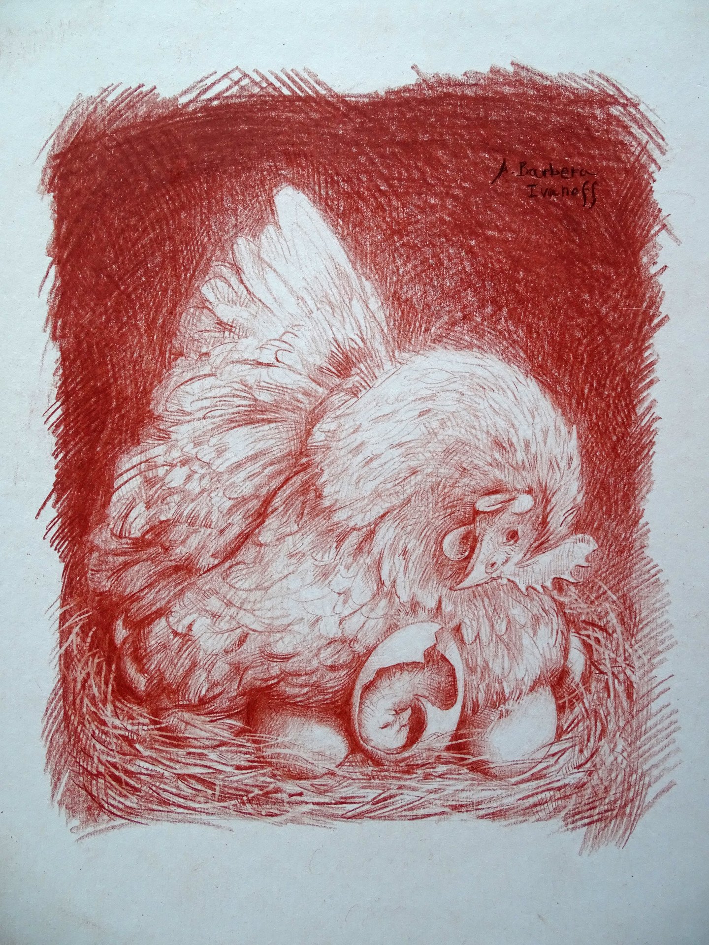 Drawing "Tribute to Socrates" | Artist Alexandre Barbera-Ivanoff | Jose ...