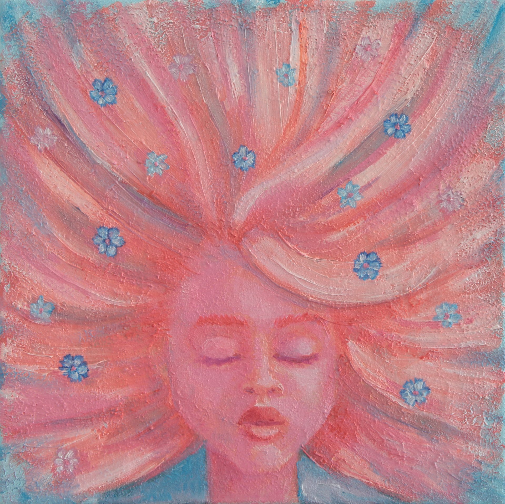Flora Painting by Tetiana Bogdanova - Jose Art Gallery