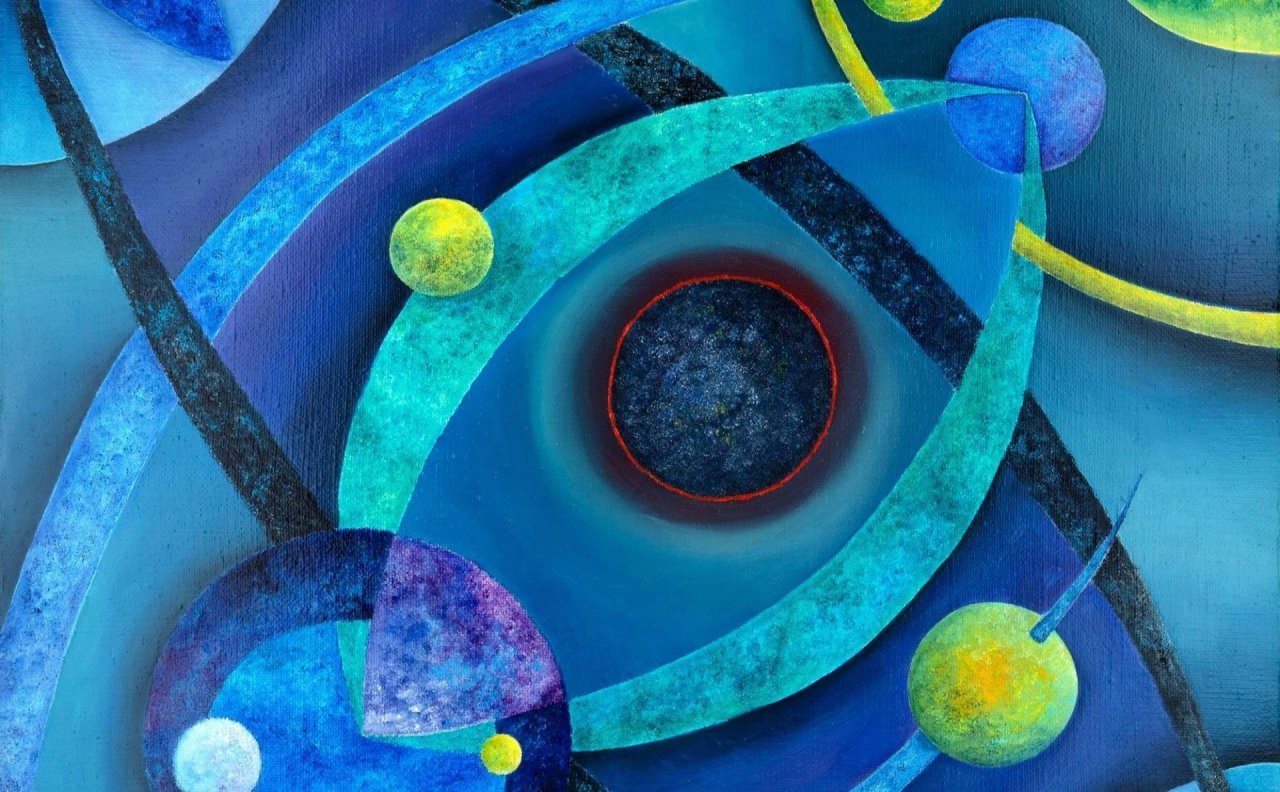 Cosmic Consciousness: Abstract Art in Interior Design