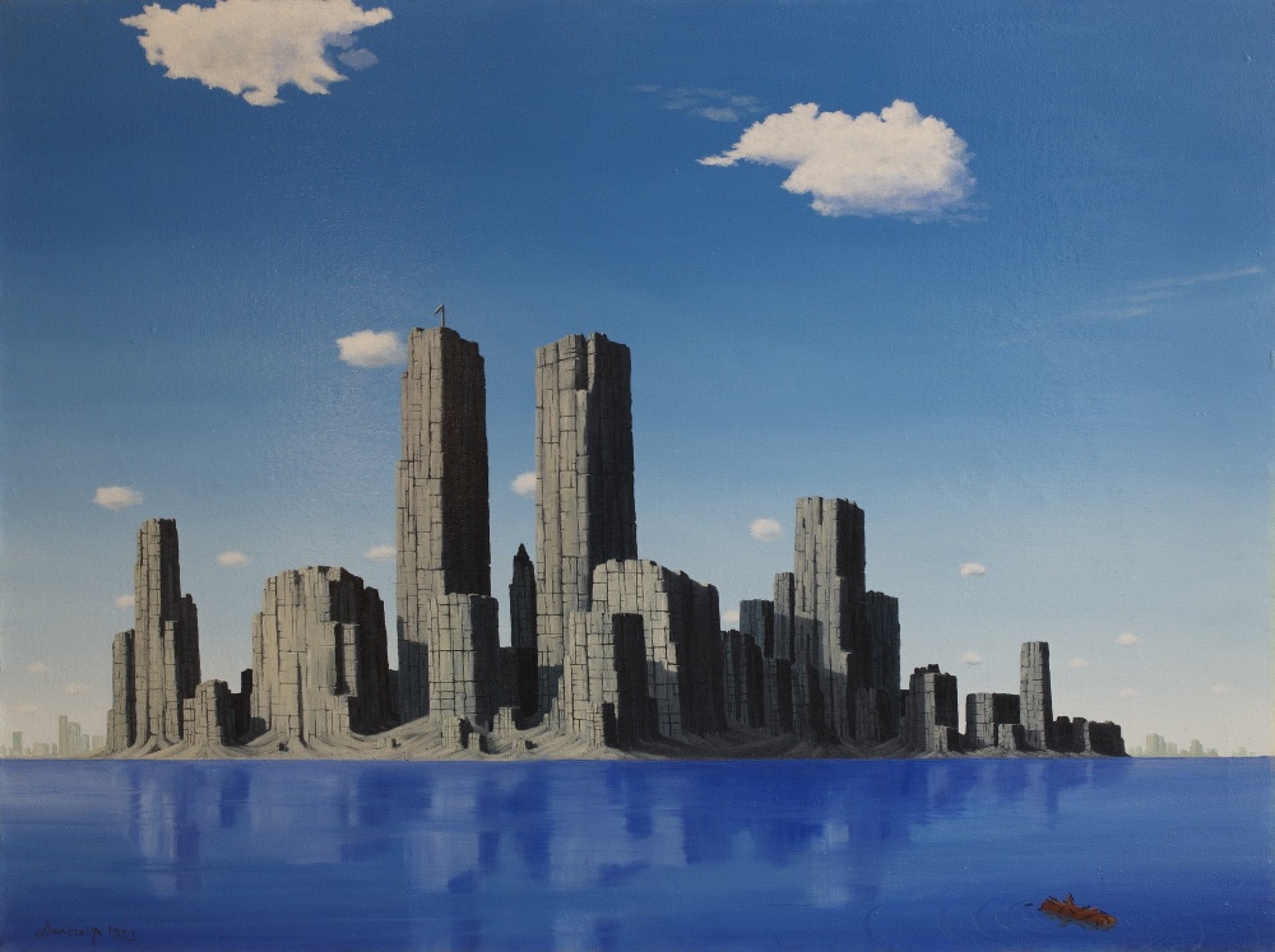 Shipwreck Painting by Navitrolla Navitrolla