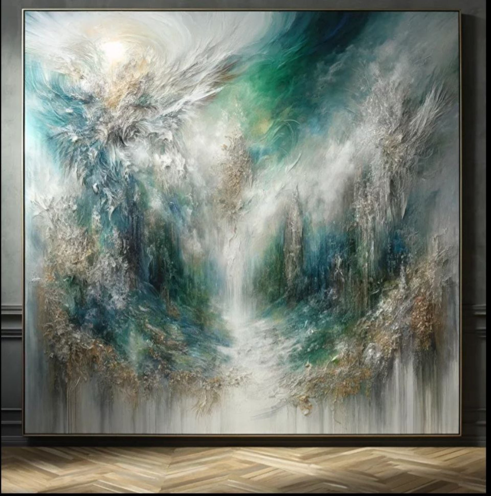 Mundo élfico Pintura de Anna Larsen - Jose Art Gallery