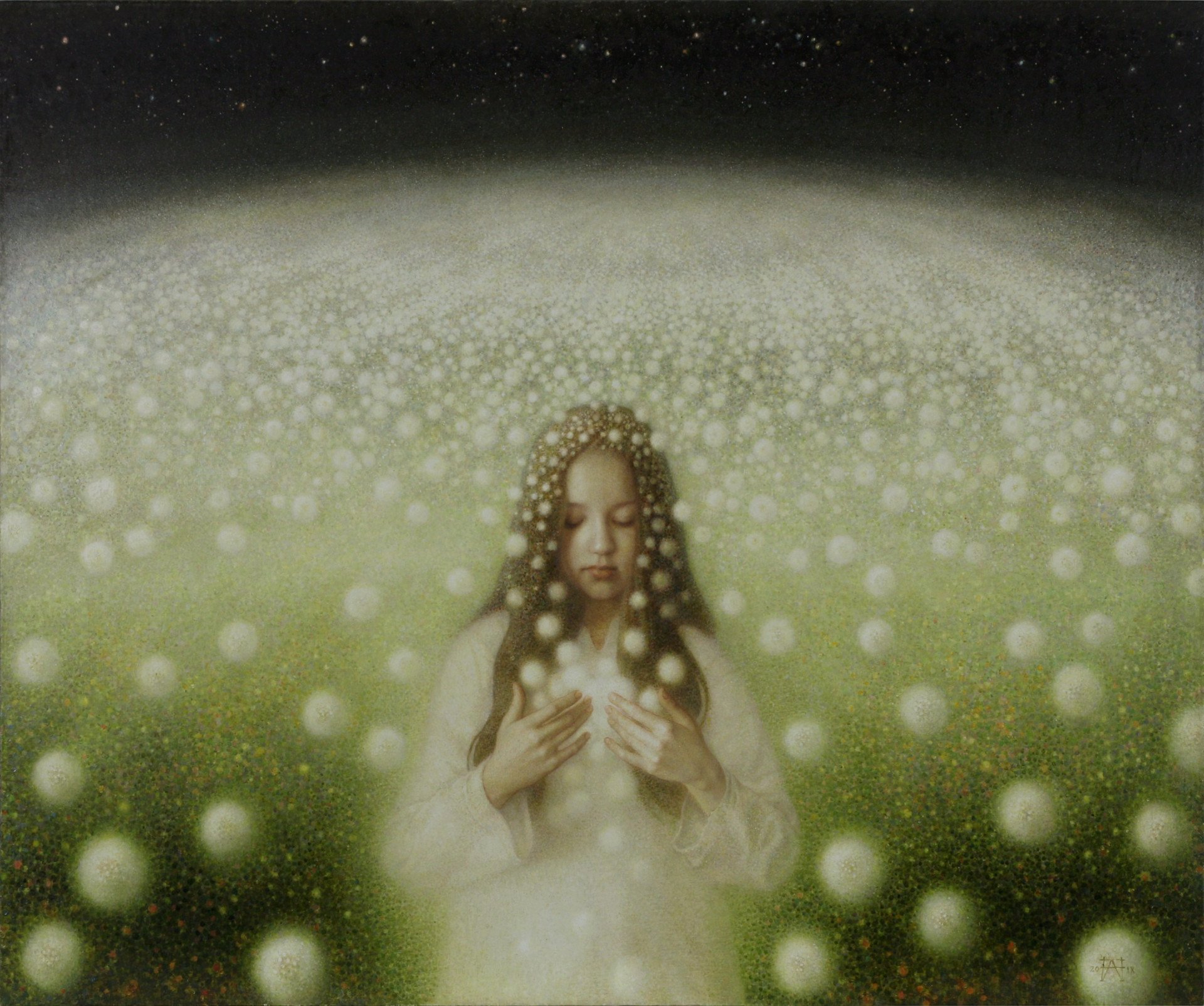 Pole of multiverse Painting by Alexander Pavlenko