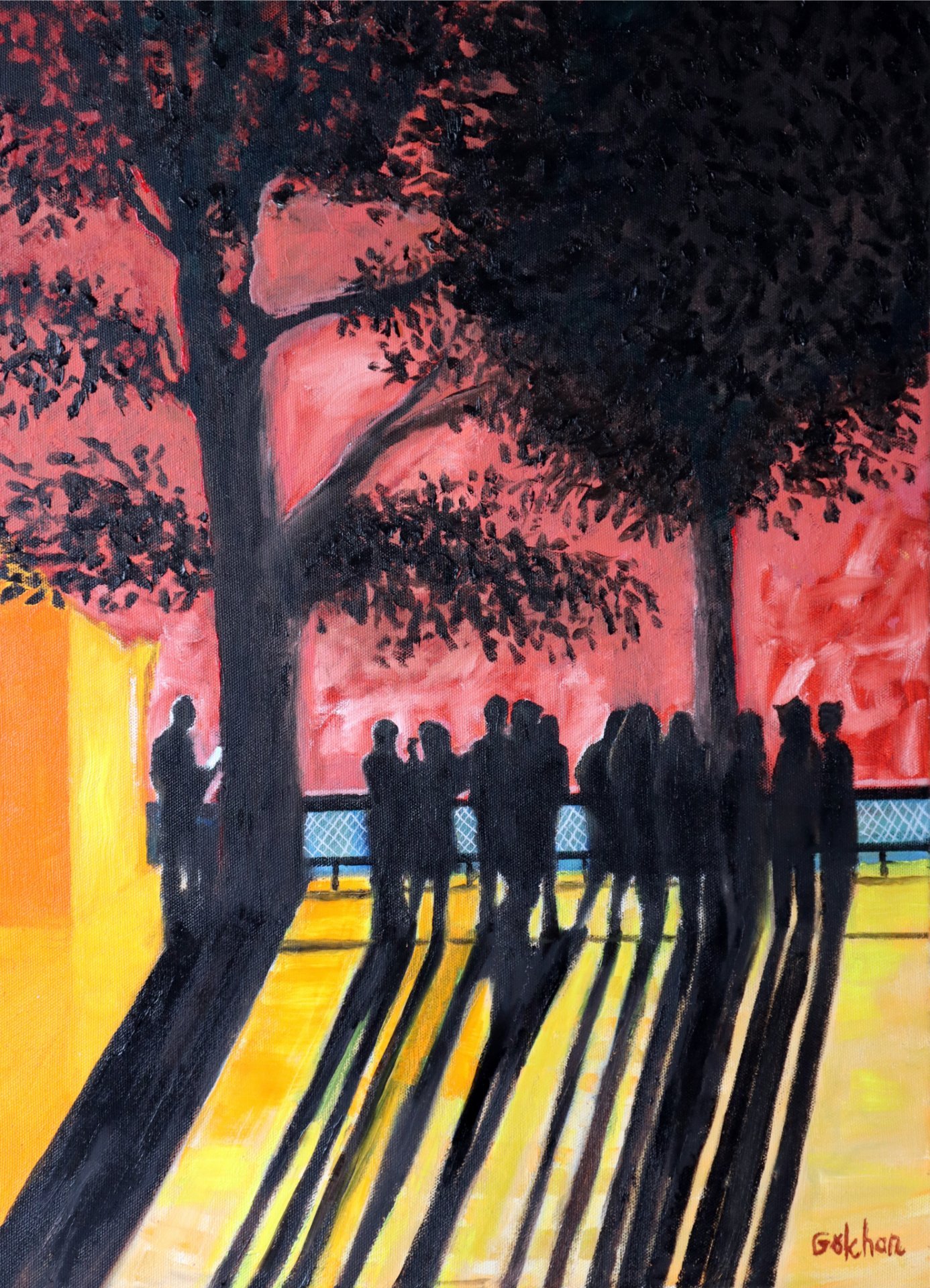 Solidarity: Unity Amidst Fragmentation Painting by Gokhan Alpgiray