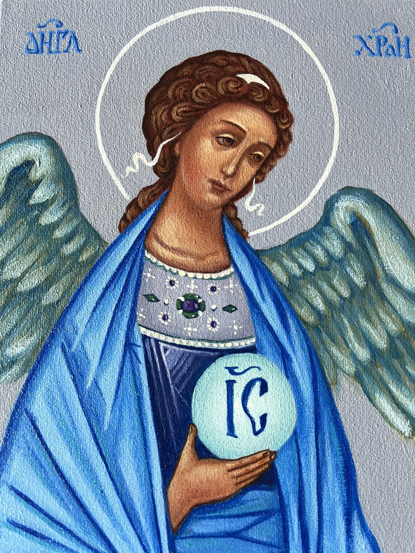 Guardian Angels Drawings Guardian Angel With A Sleeping Child, Modern