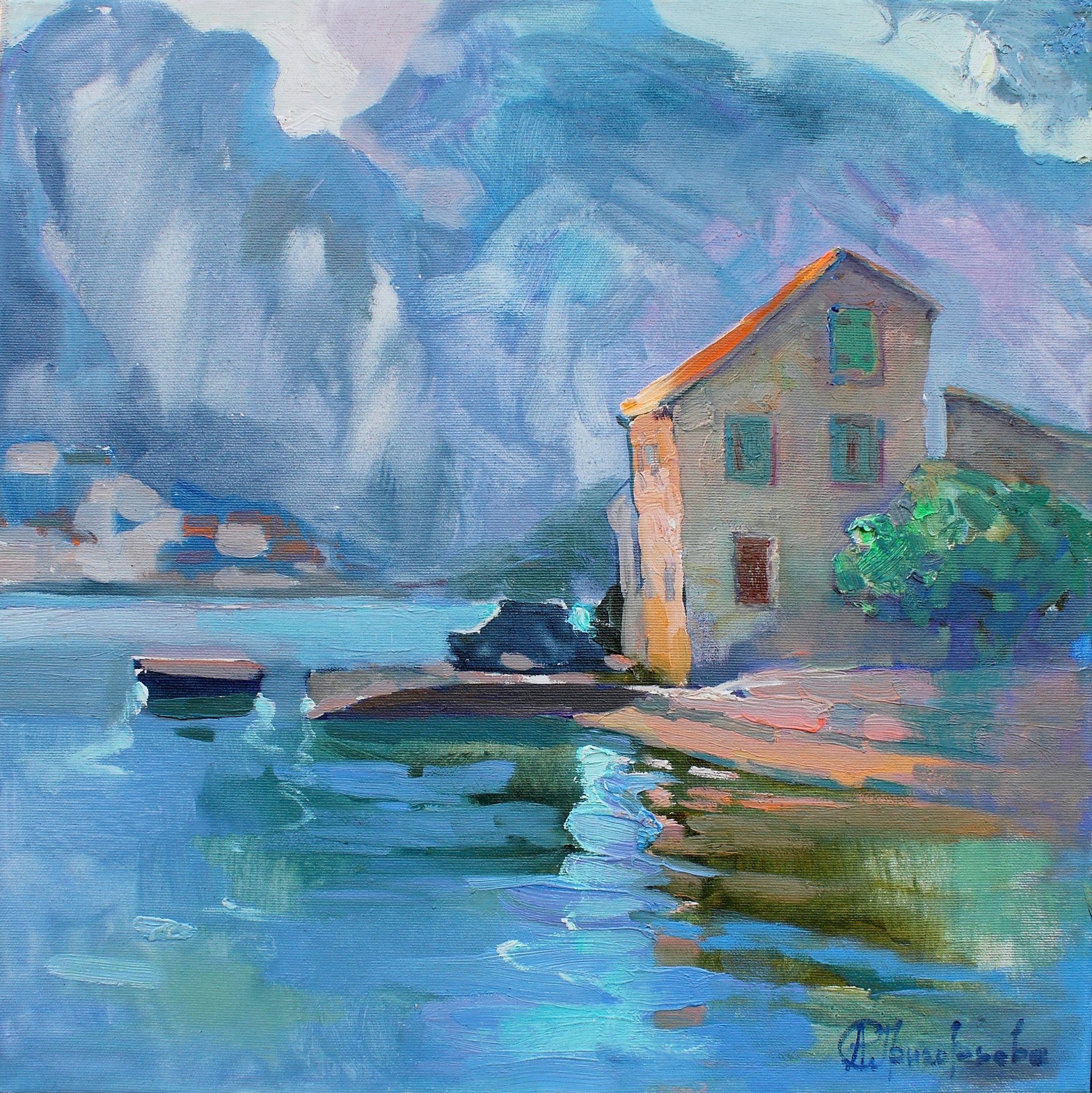 Calme Peinture de Anastasiia Grygorieva - Jose Art Gallery