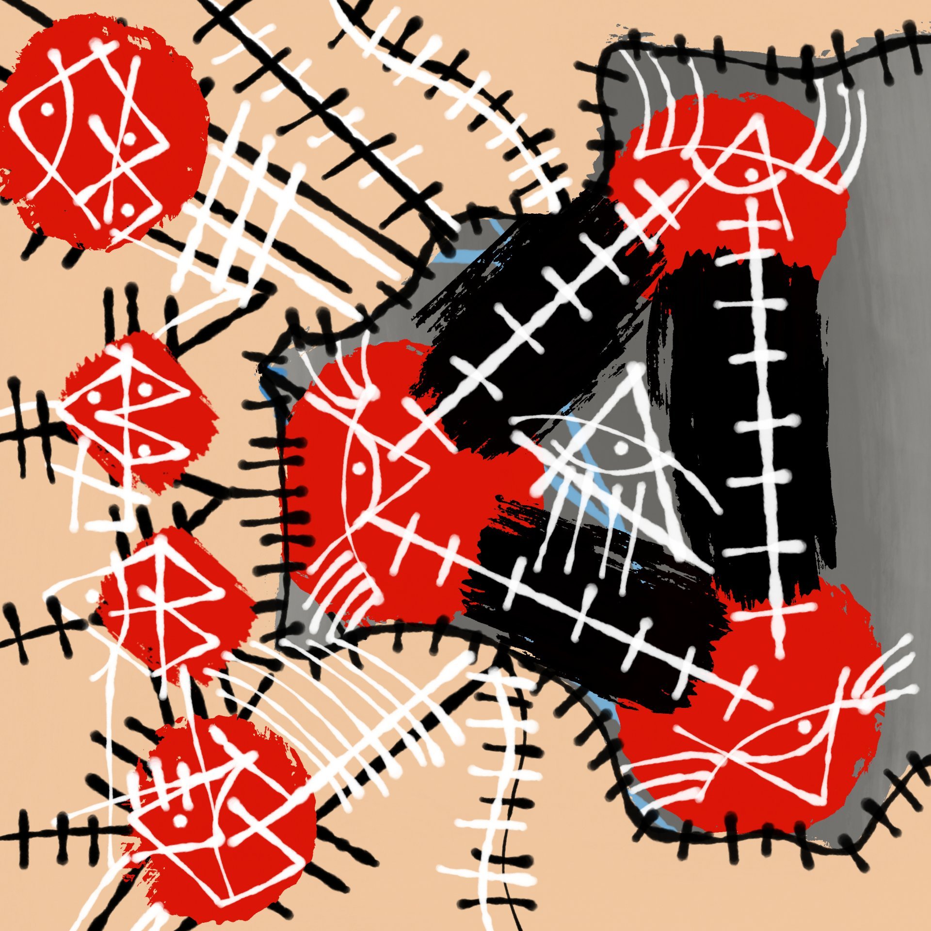 Heart scars Digital Art - Konstantin Gallari