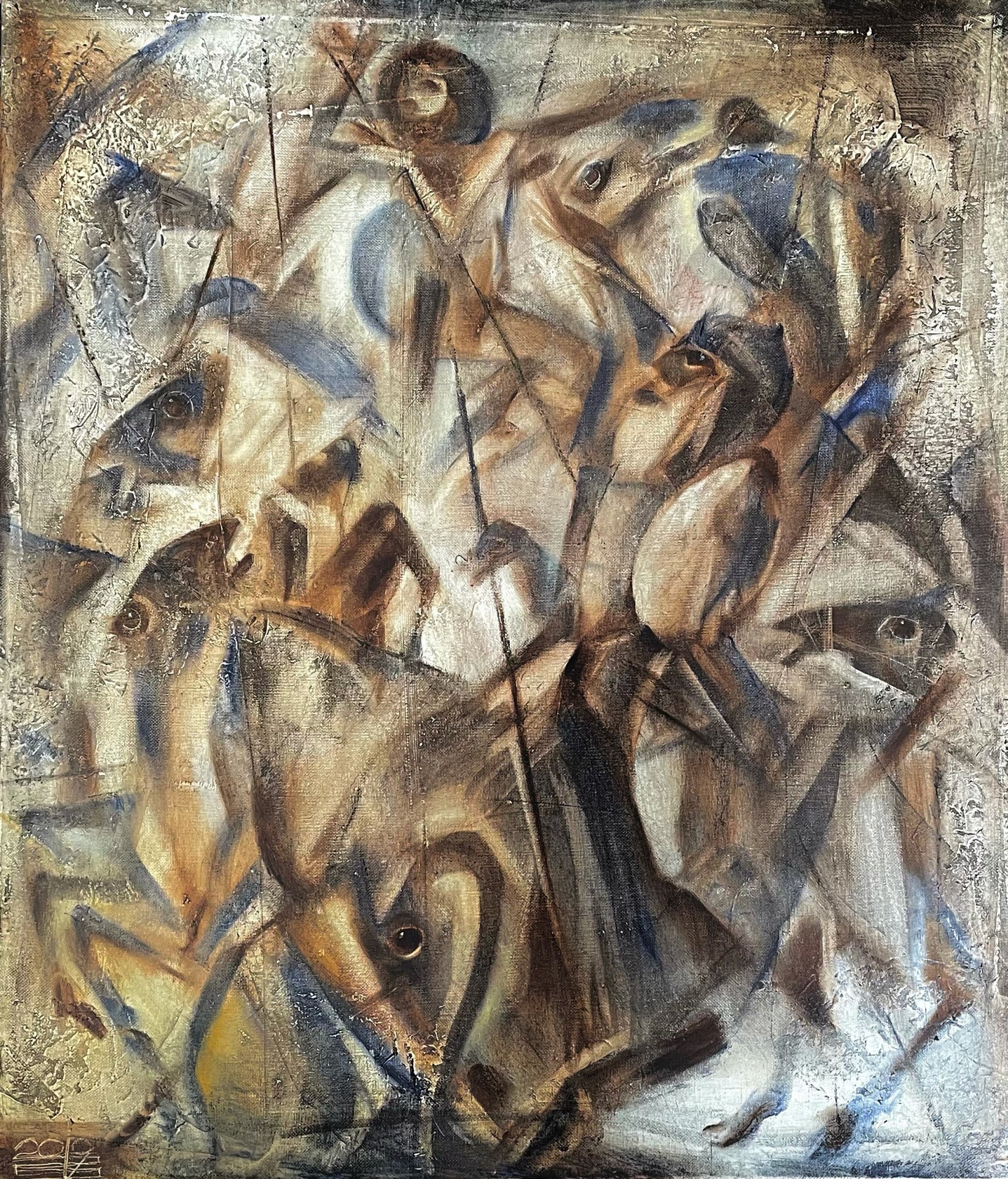 Scythians Painting by Vladimir Simakov - Jose Art Gallery