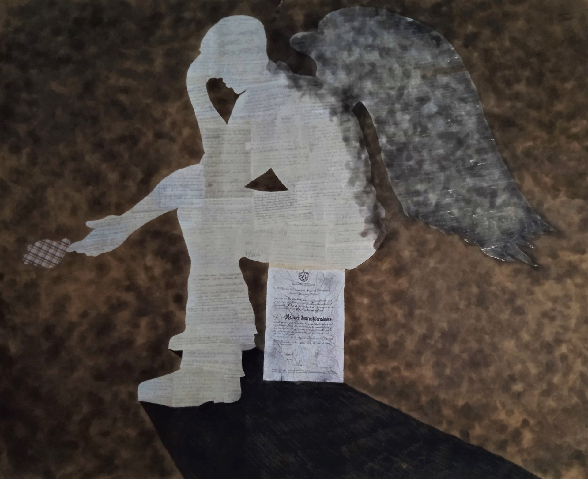 The loss Drawing - Reinier García - Jose Art Gallery