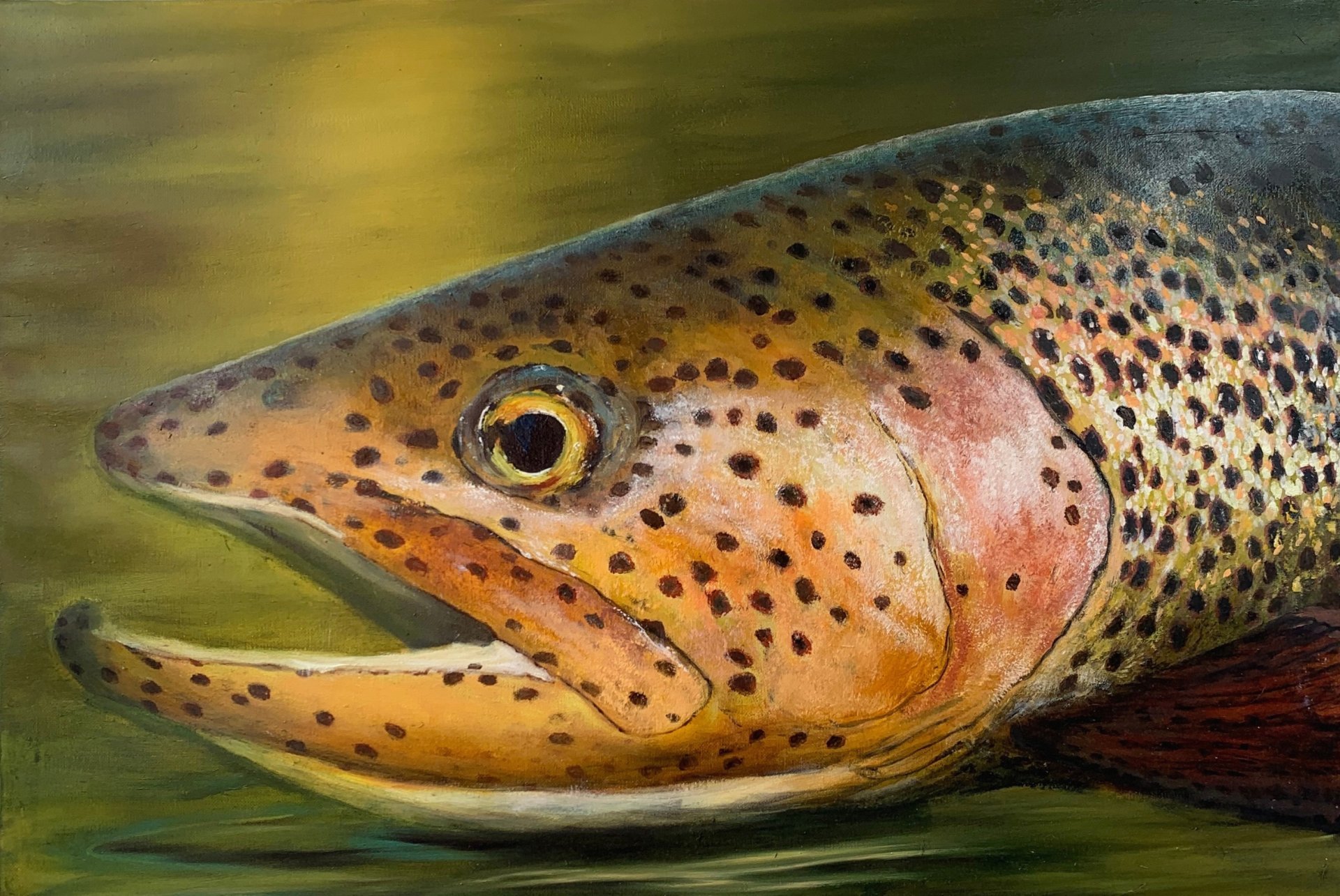 Fish of my dreams Painting by ArKo - Jose Art Gallery