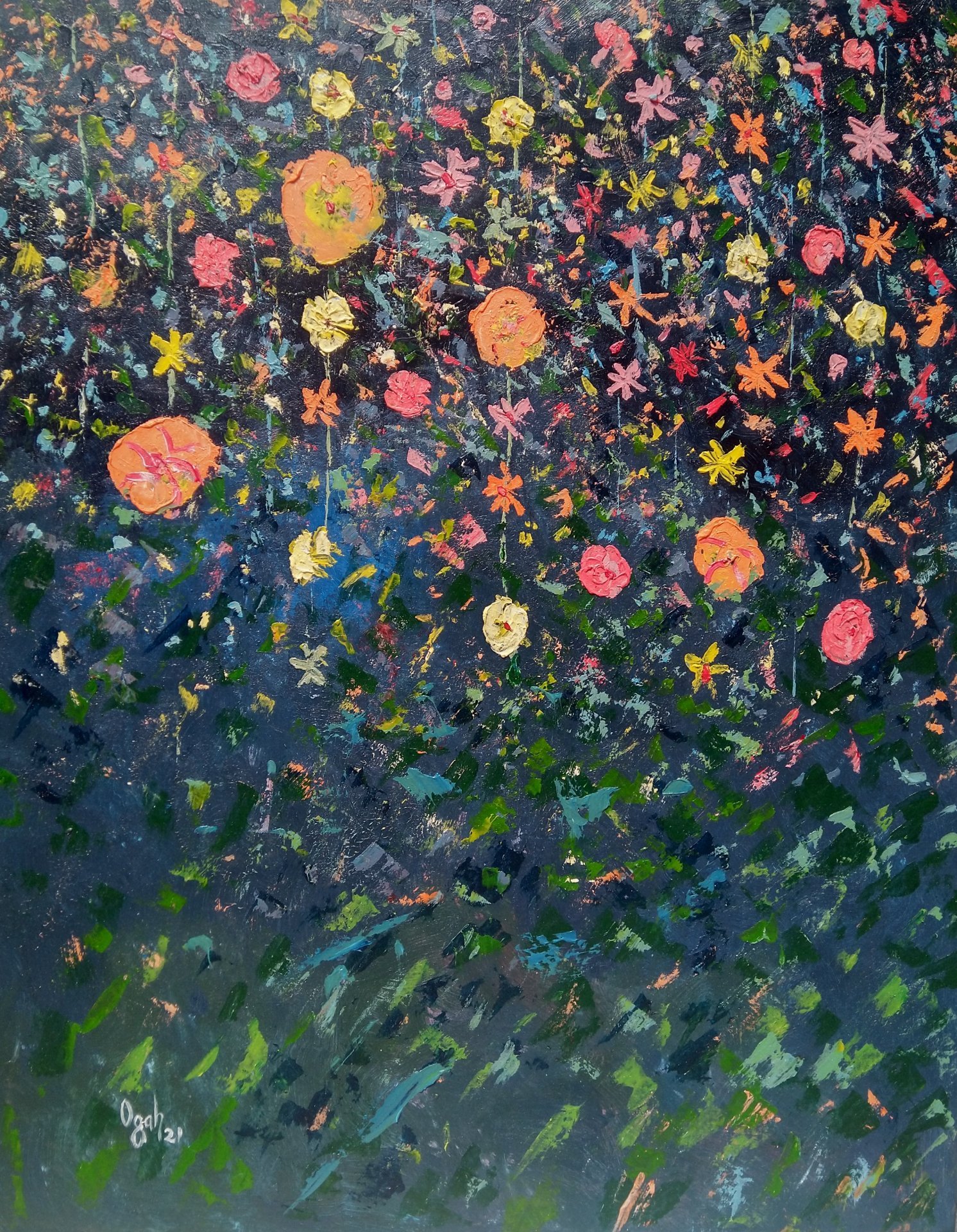 Diverse colours Painting by Ogah Ochuko - Jose Art Gallery