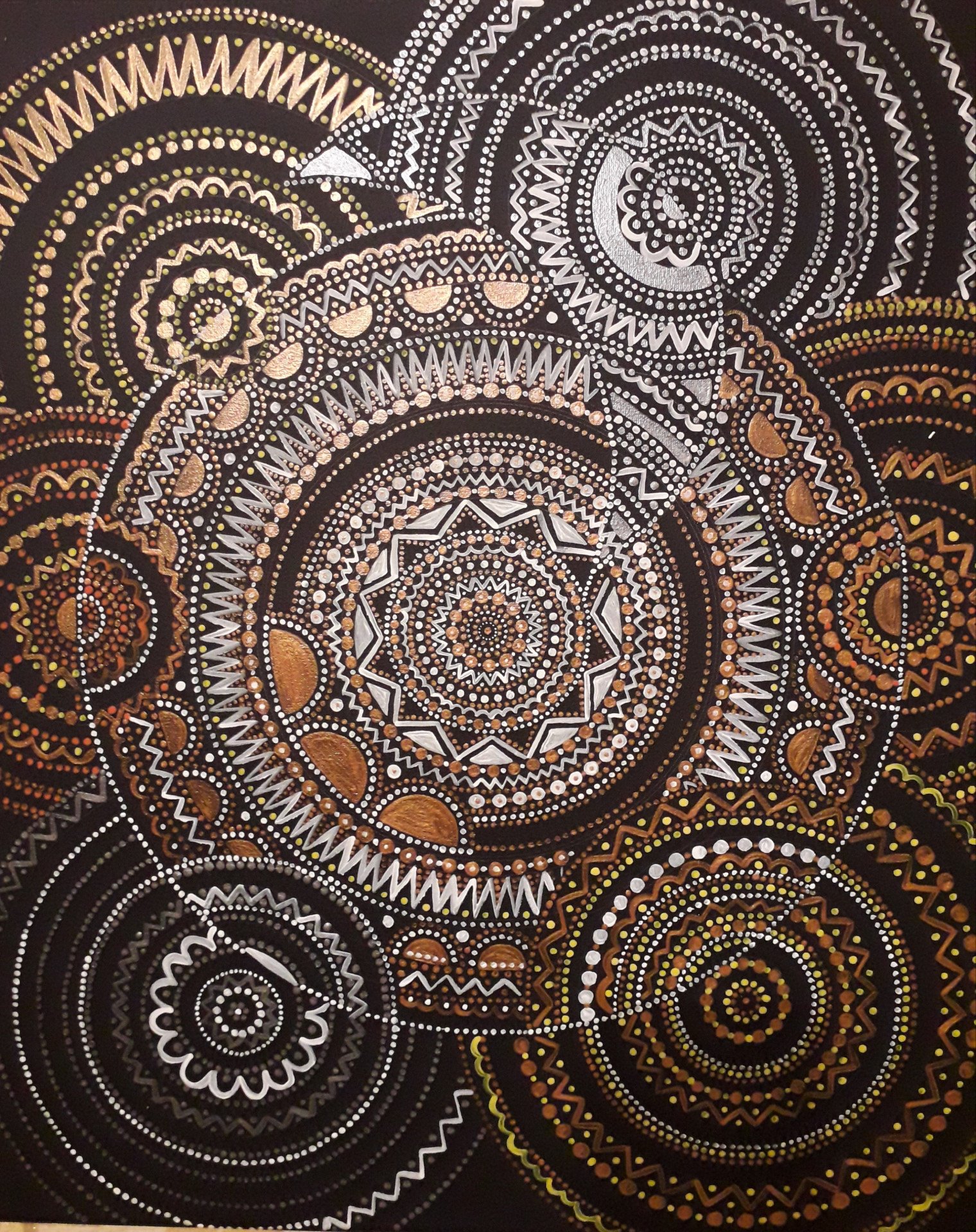 Mandala Painting by Svitlana Smolych - Jose Art Gallery