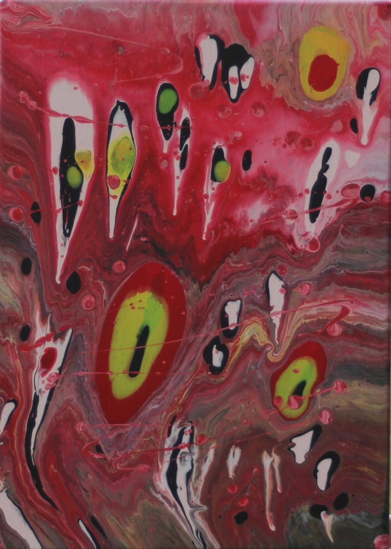 Eruption Painting by Hripsime Asatryan - Jose Art Gallery