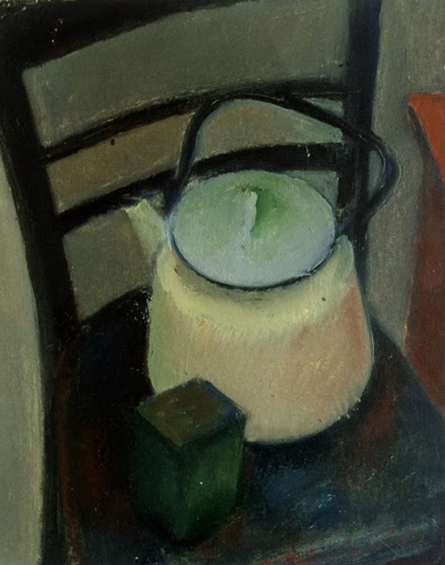 Still life with a teapot Painting by Yuri Bezzubov - Jose Art Gallery