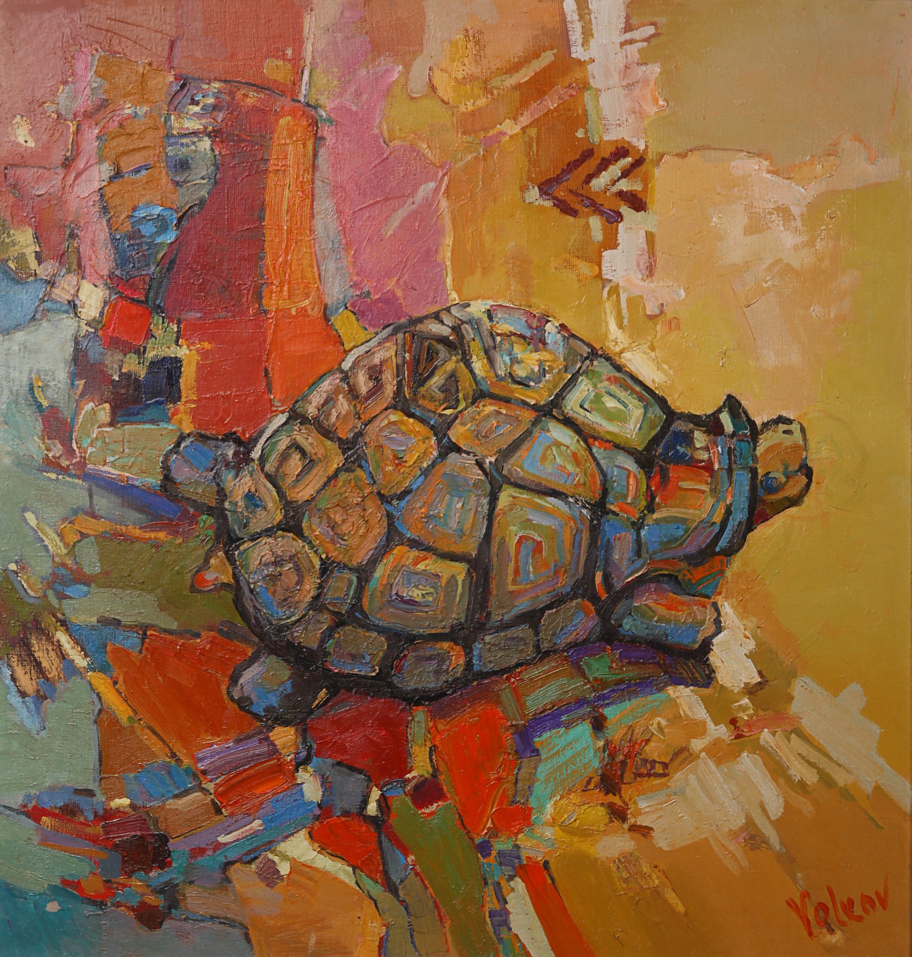 Acceleration Painting by VIKTOR VOLKOV - Jose Art Gallery