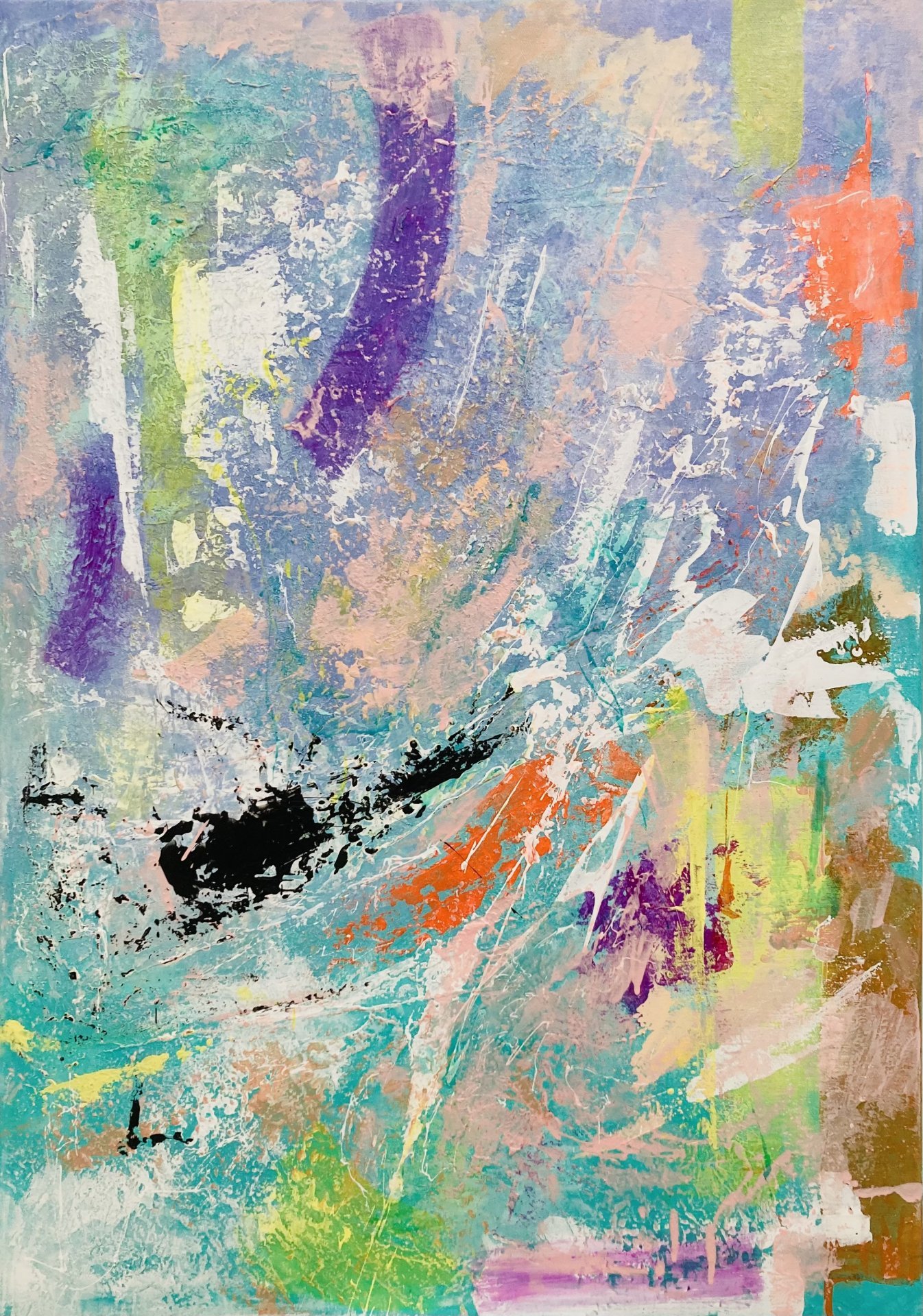 Zephyr Painting by Natalia Grehova - Jose Art Gallery