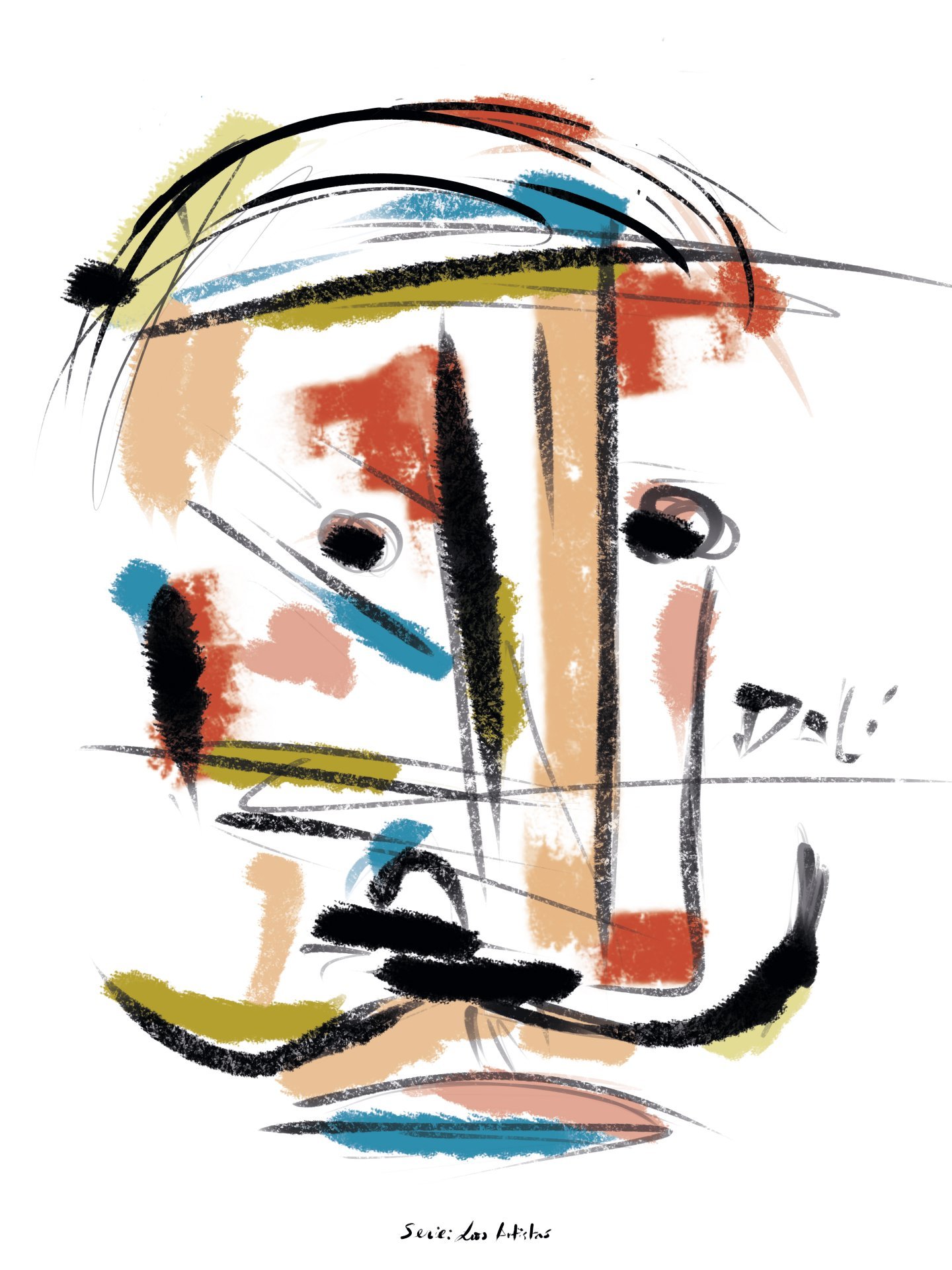 Dalí: Form and Figure Digital Art - Rivero