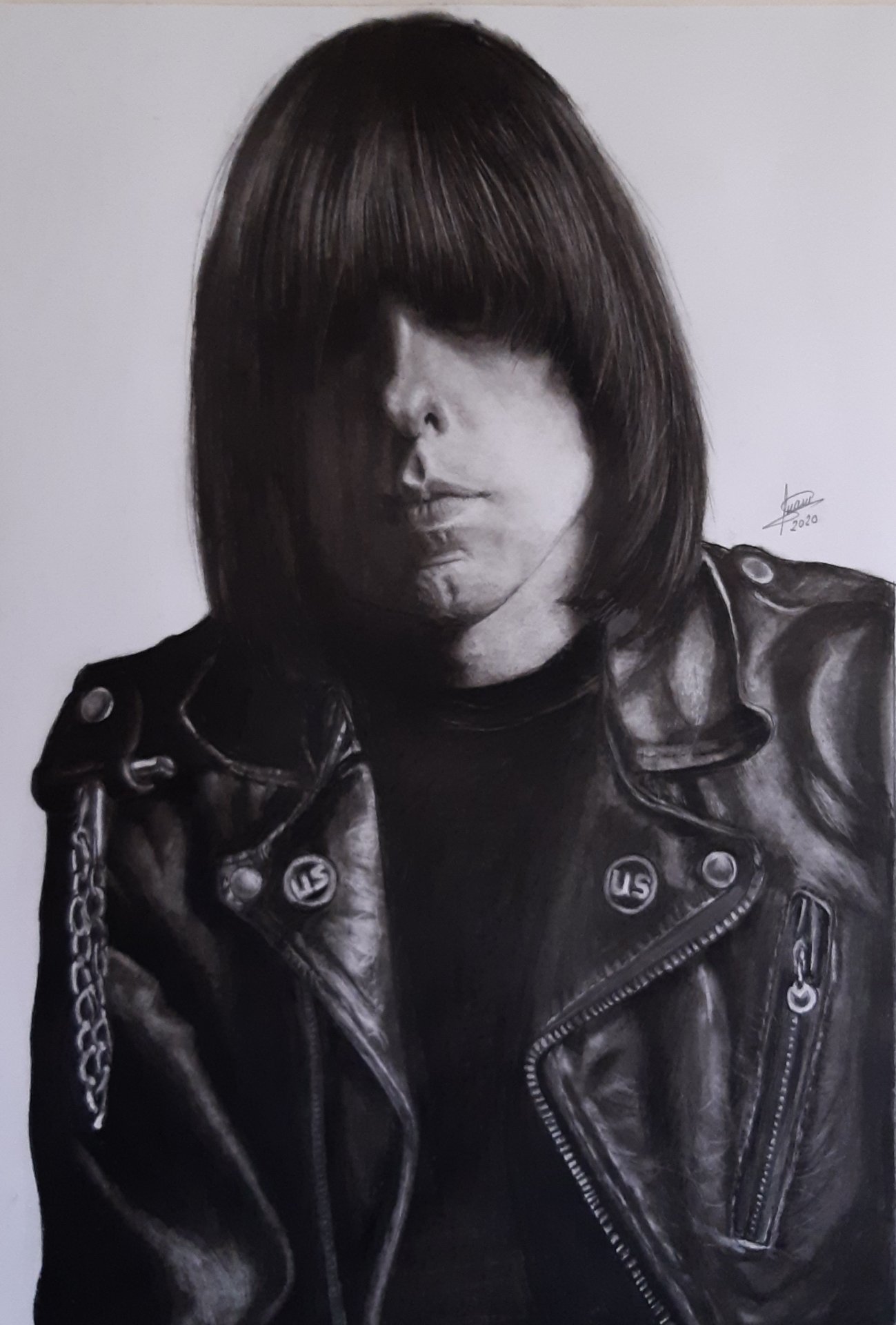 Rebellion in Graphite Drawing - Art a llapis juan