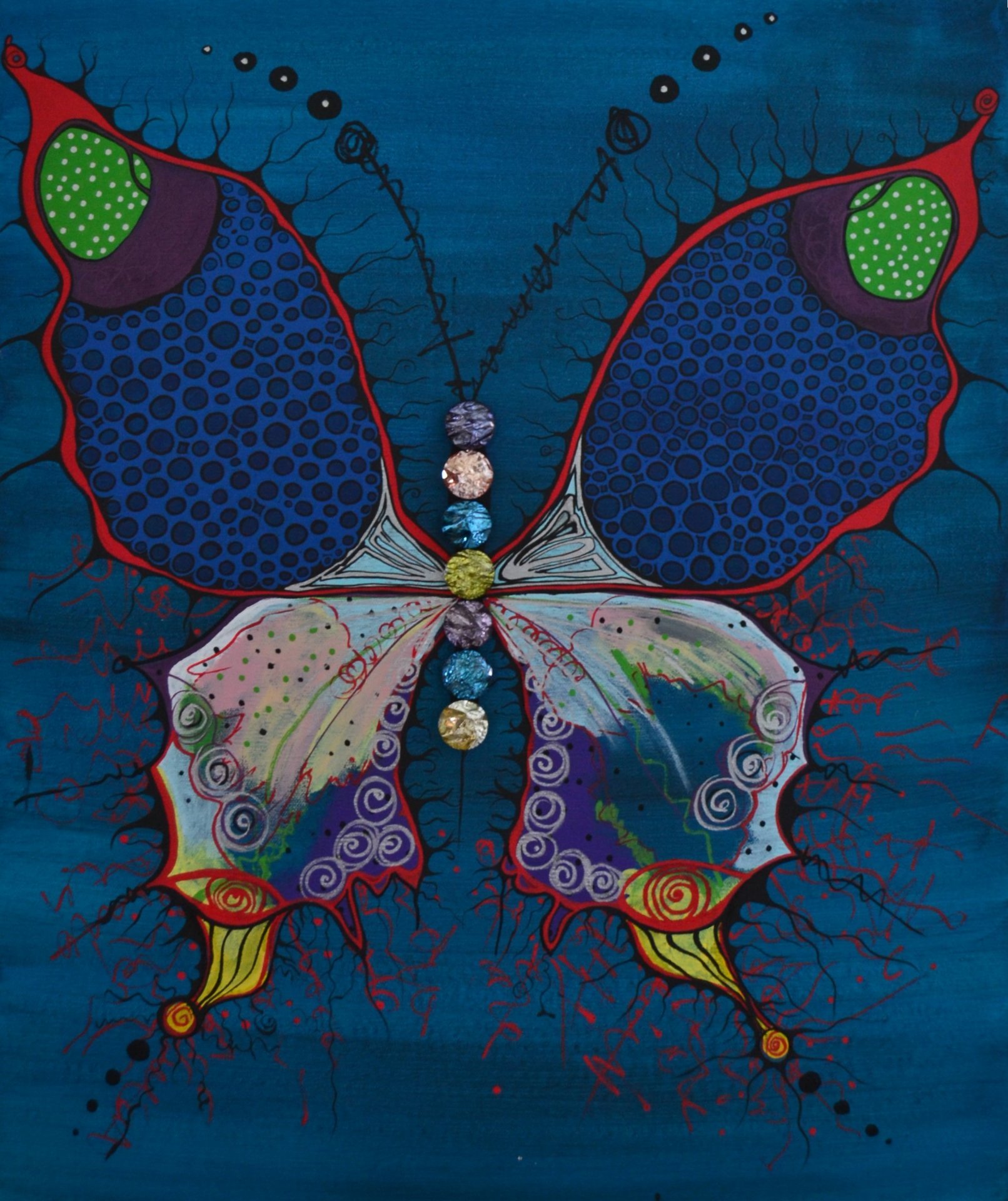 Resilient Beauty: The Journey of Life Painting by Hripsime Asatryan