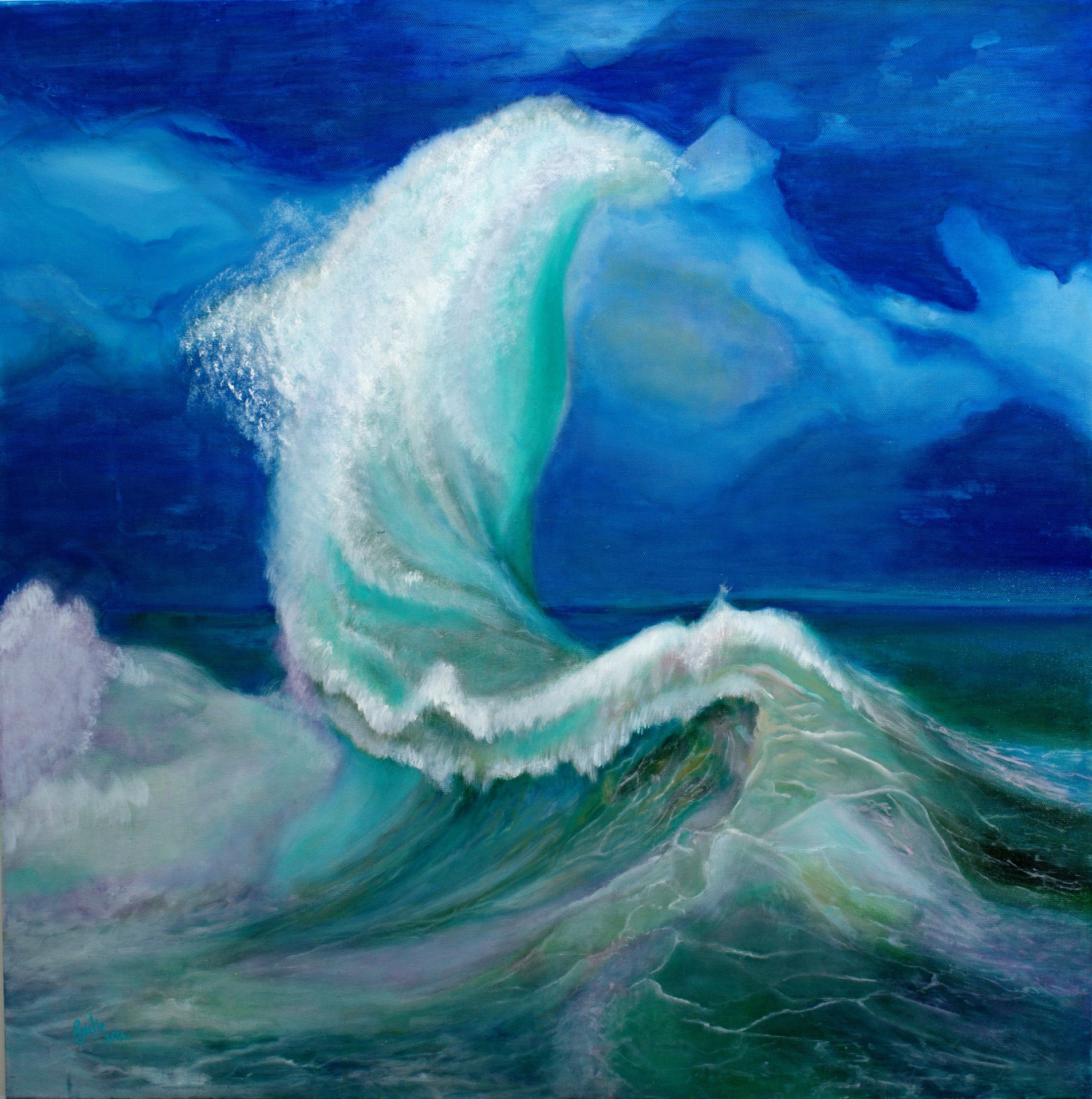 Power Painting by Yuliya Mikhno (Julie) - Jose Art Gallery