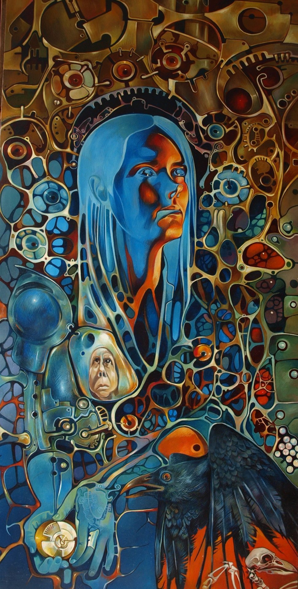 El decimotercer ion Painting by Kostiantyn Amelinn