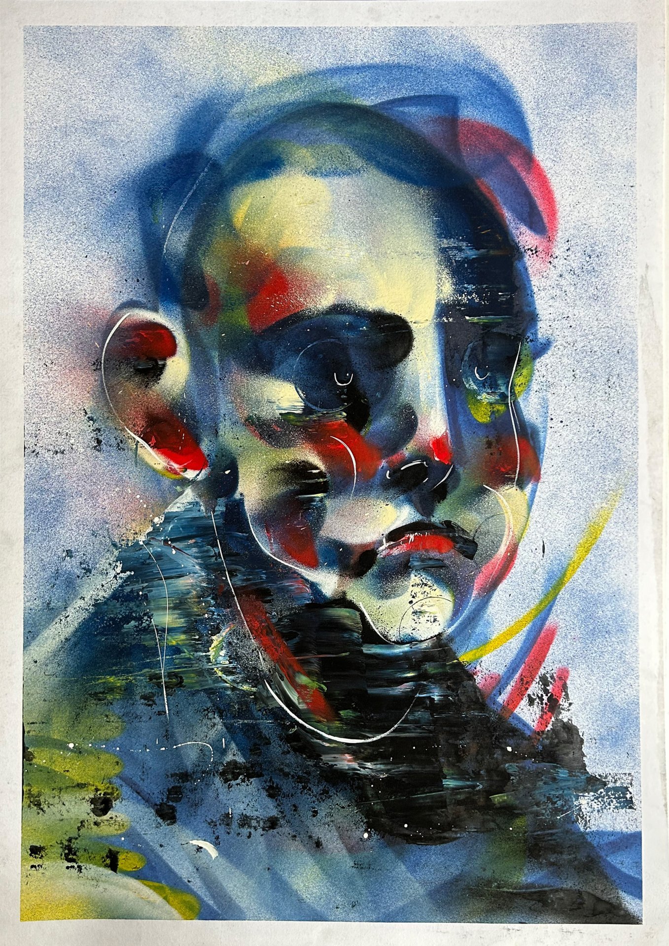 Accidental outfit change Painting by Lee Ellis