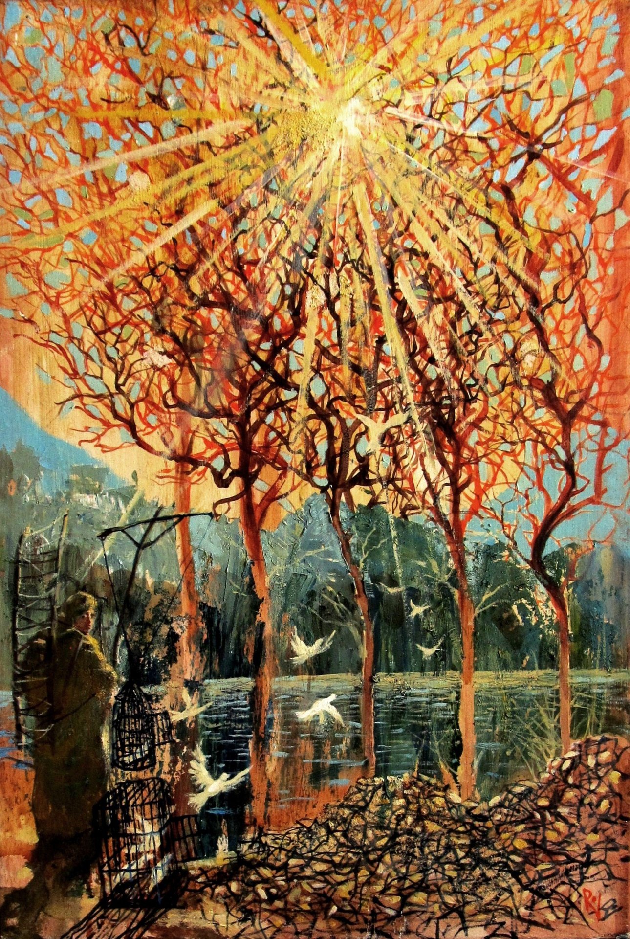 TO FREEDOM ! Painting by Serhiy Roy - Jose Art Gallery