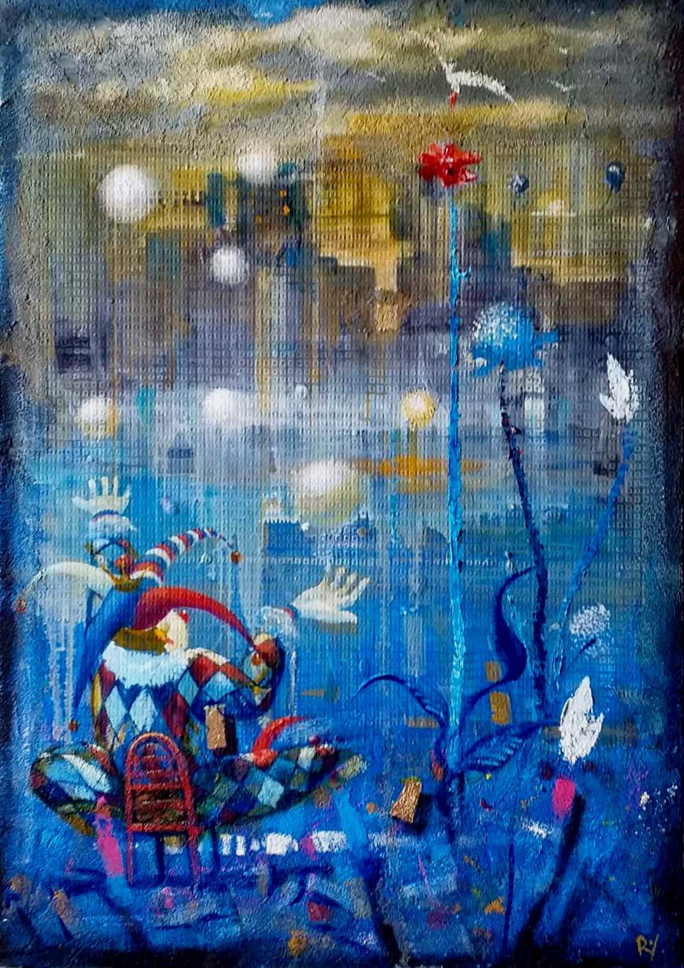 INSINUATION Painting by Serhiy Roy - Jose Art Gallery