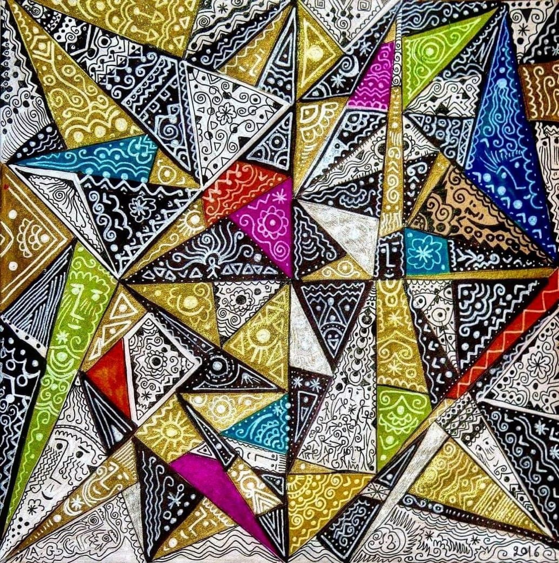 No name Painting by Avtandil Gurgenidze - Jose Art Gallery