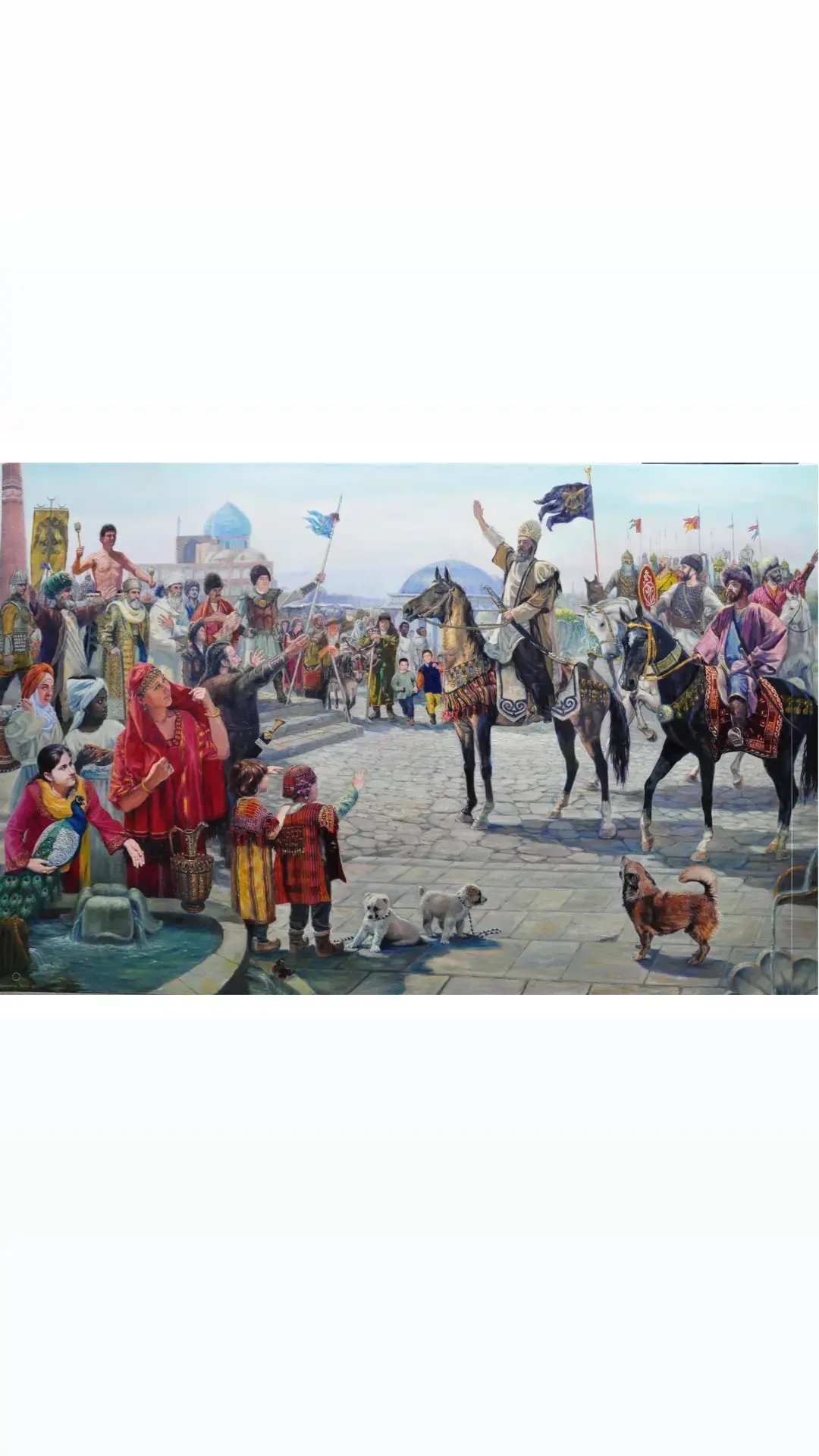 The Rise of the Seljuk Empire Painting by Yakub Kalmuradov