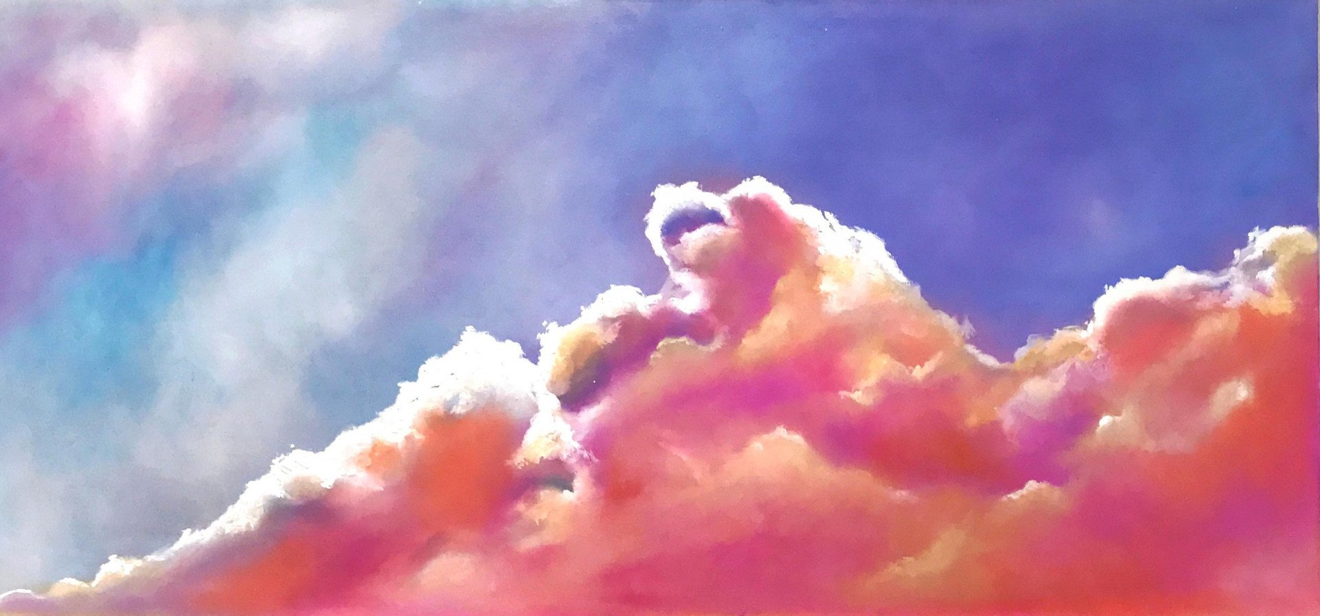 What do you see? Painting by Yuliya Mikhno (Julie)