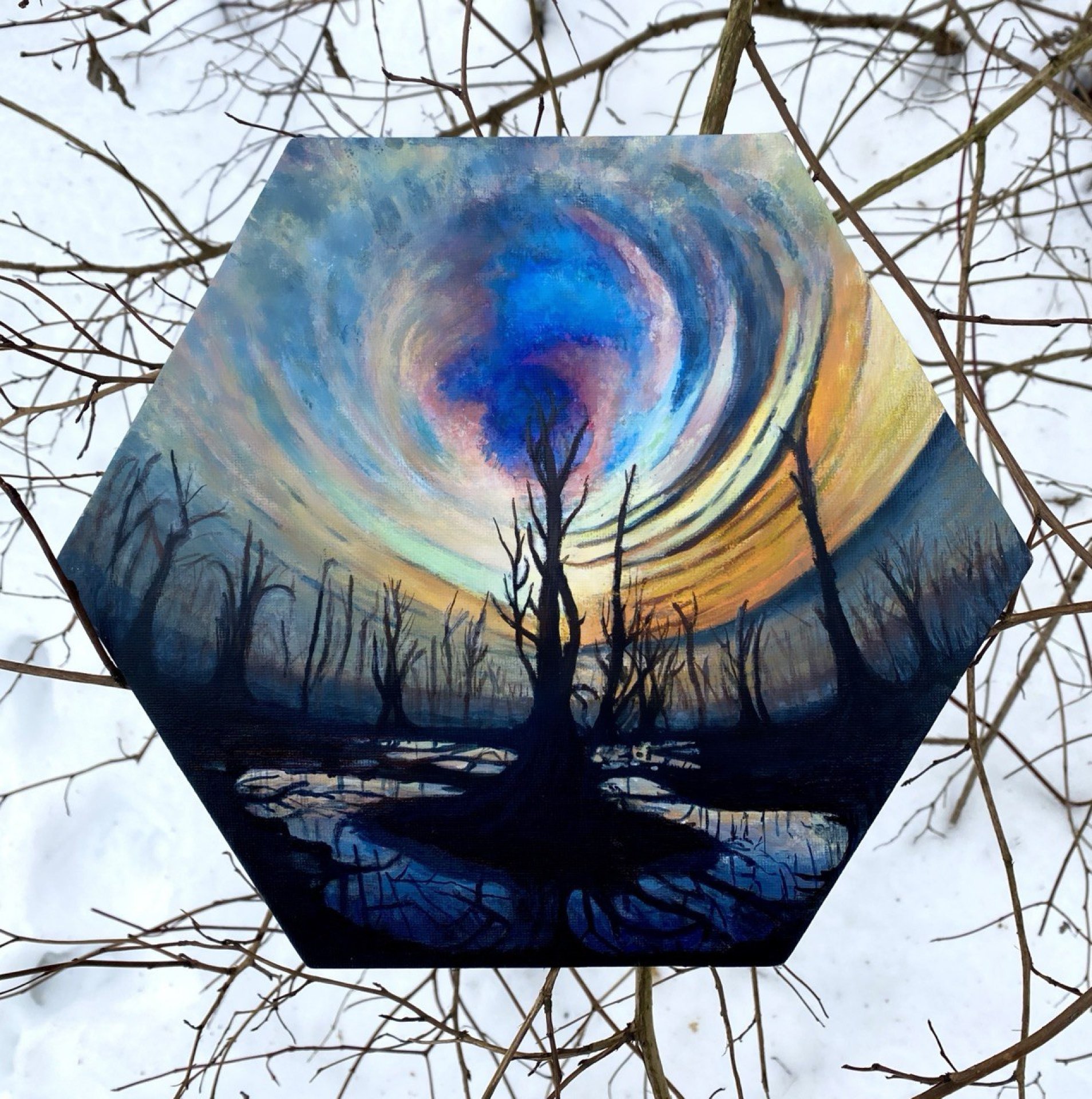 Spectral symphony Painting by Mistyka - Jose Art Gallery