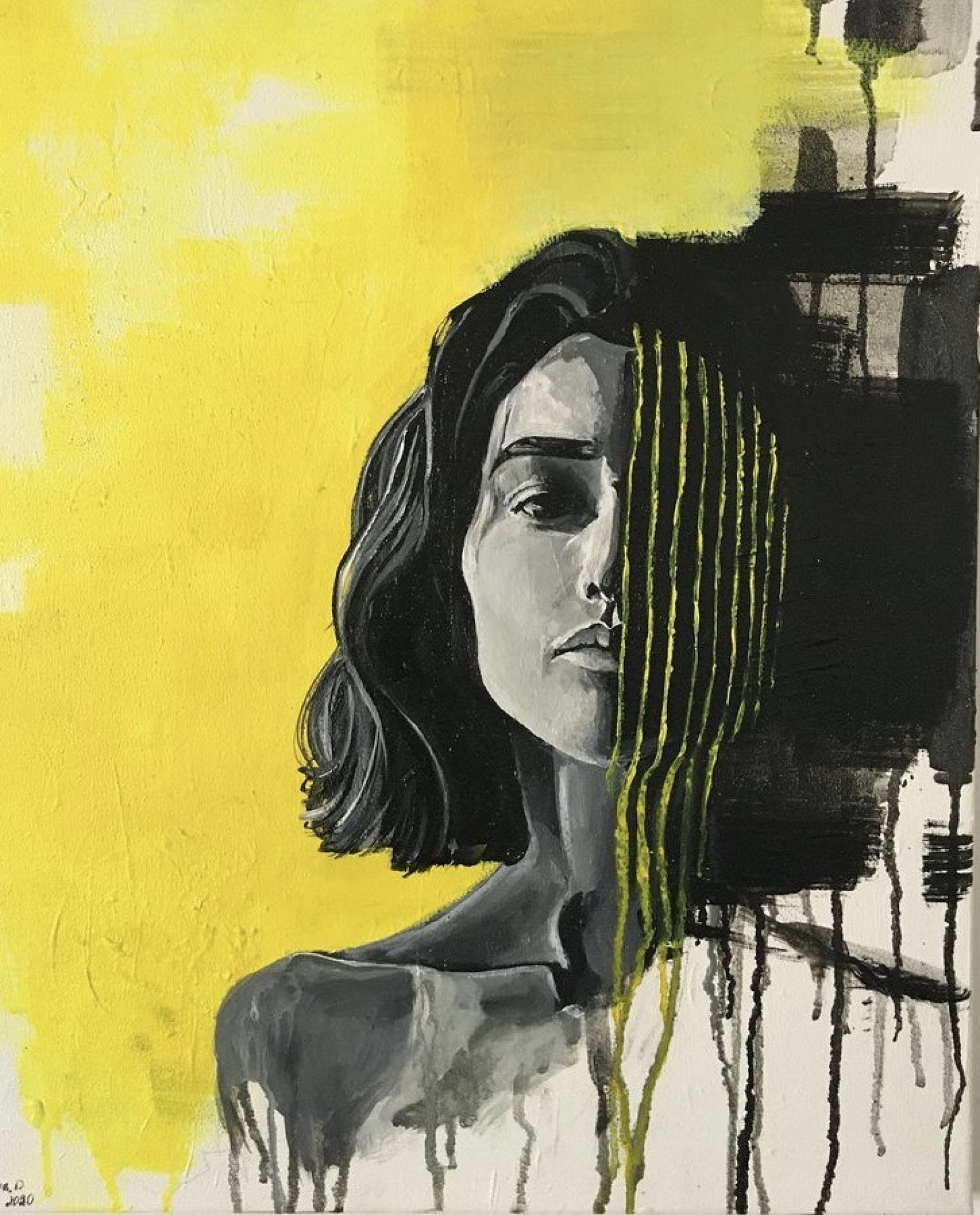 Mood within us Painting by IRENDO - Jose Art Gallery