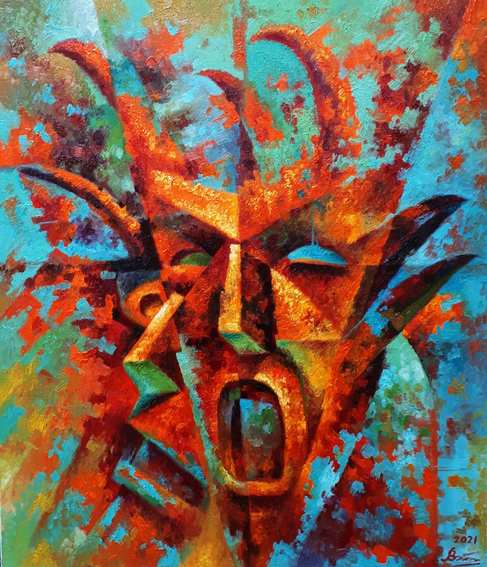 Your demons Painting by Serhii Voichenko - Jose Art Gallery