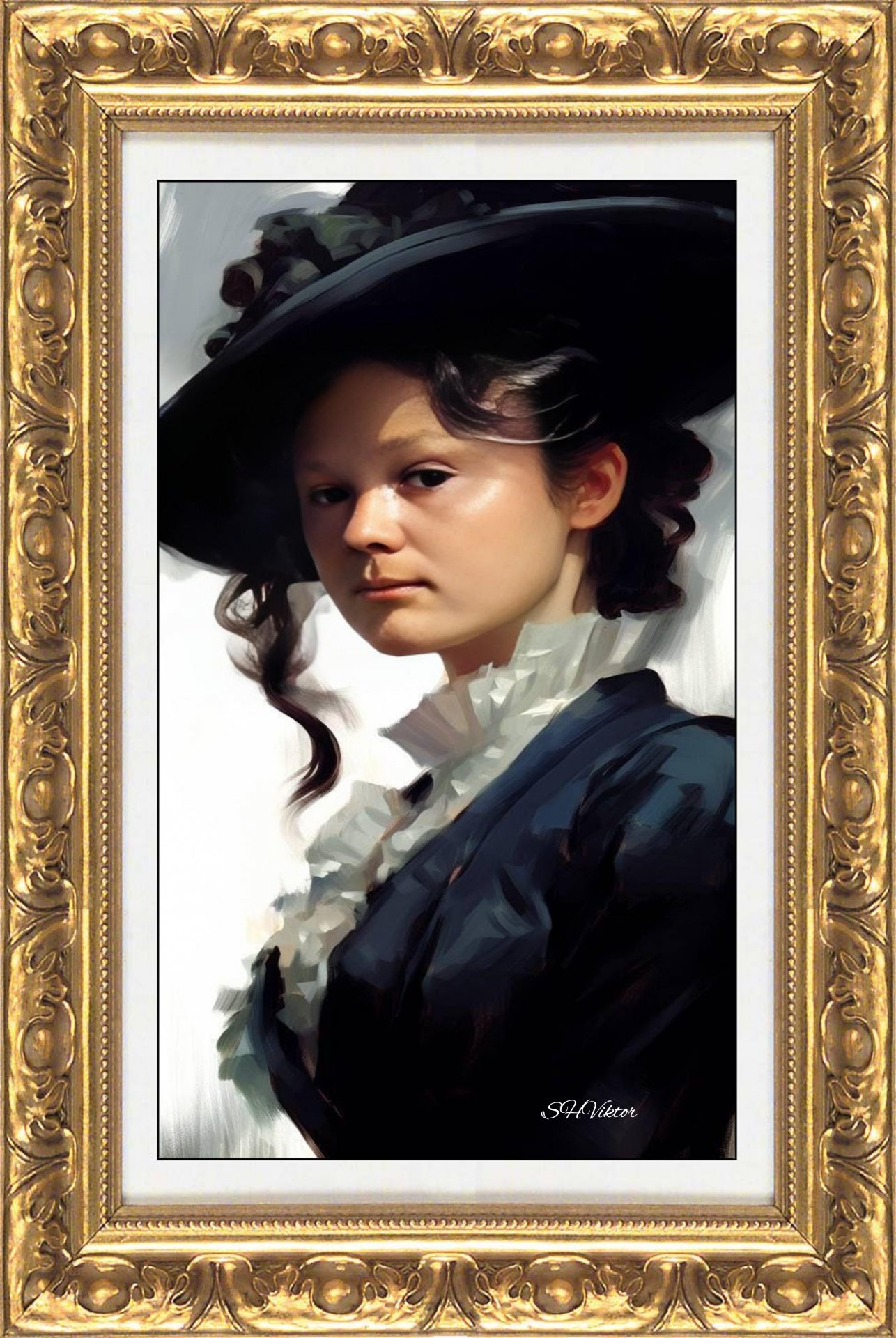 Countess, Victoria Anne Marie Digital Art - Viktor Shurev