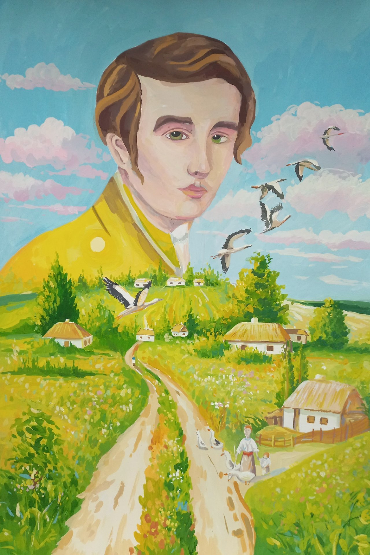 Shevchenko Painting by Katerina Romanyuk - Jose Art Gallery