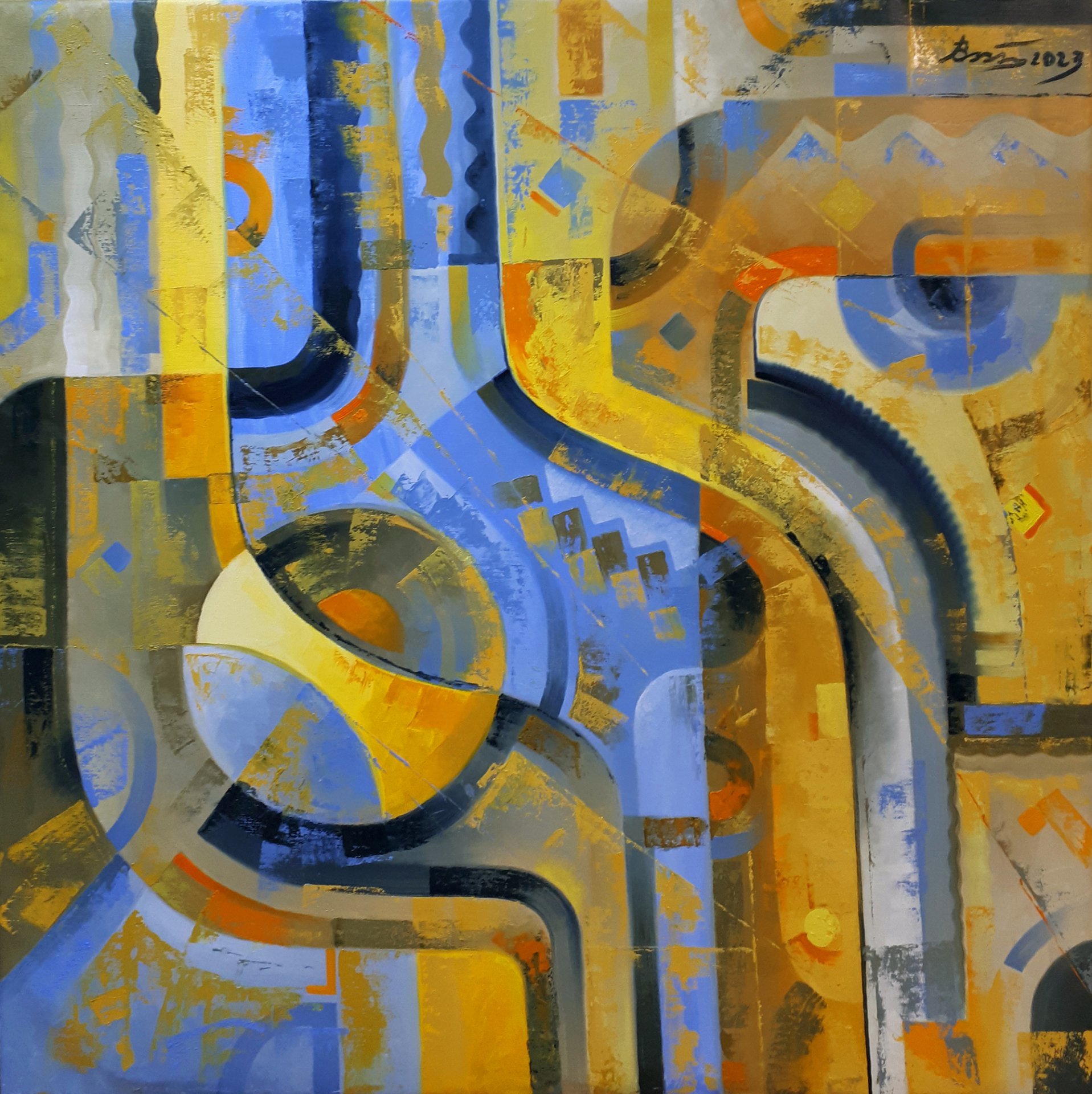 Just Drive Painting by Serhii Voichenko - Jose Art Gallery