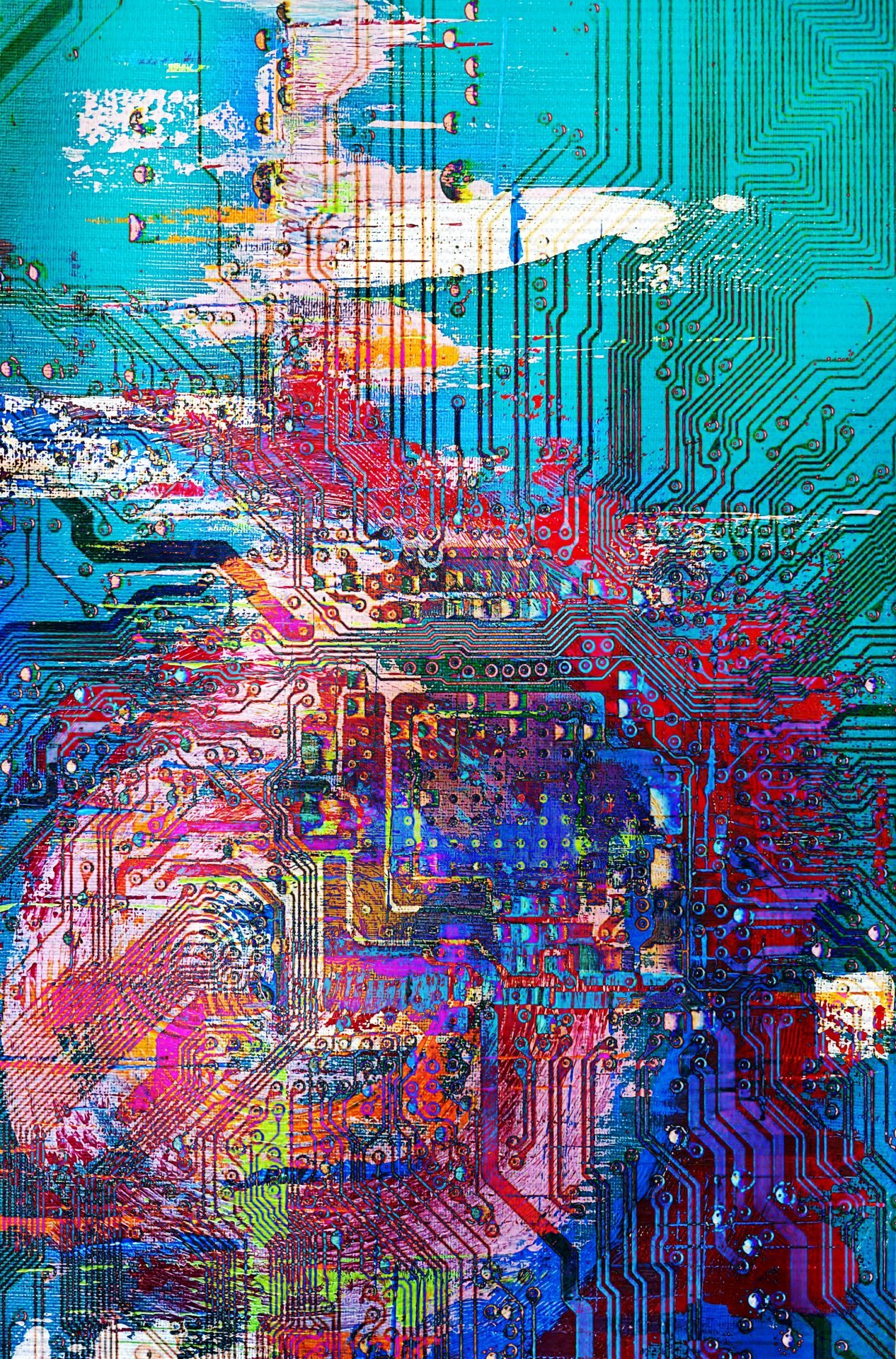 Virtual Labyrinths: Tech Synergy Digital Art - Julia Solarte