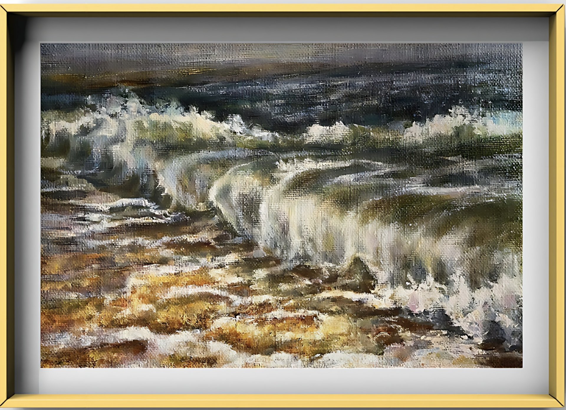 Morskoy Peyzaj Painting by Irina Gartenko - Jose Art Gallery