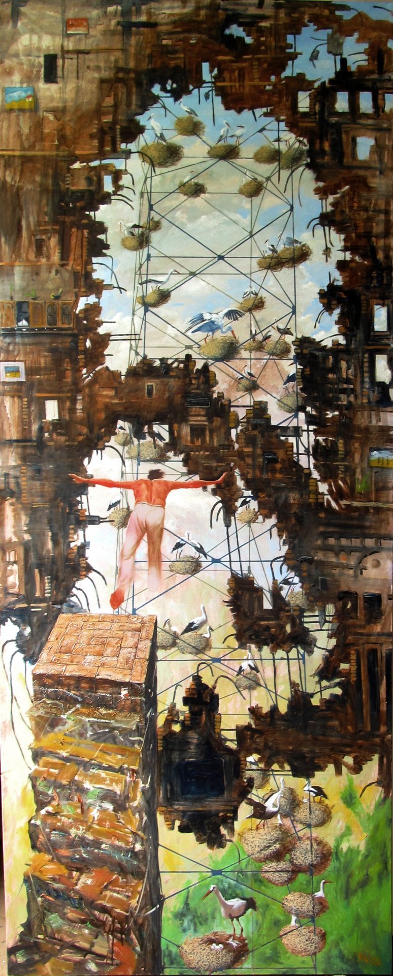 UKRAINIAN SPRING 2022 Painting by Serhiy Roy