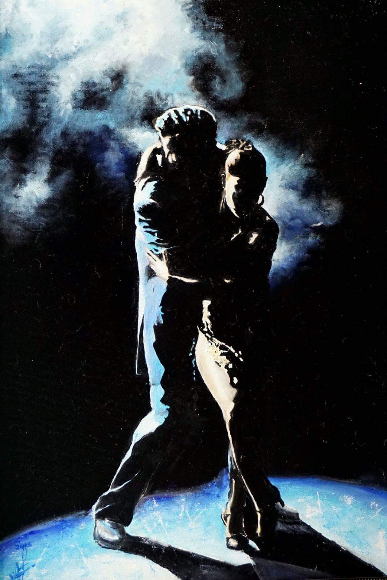 Rumba Painting by Liliia Doroshenko - Jose Art Gallery