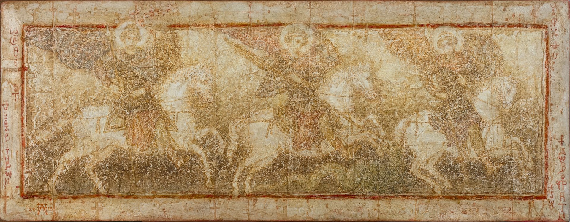 Horsemen Painting by Alexander Pavlenko - Jose Art Gallery