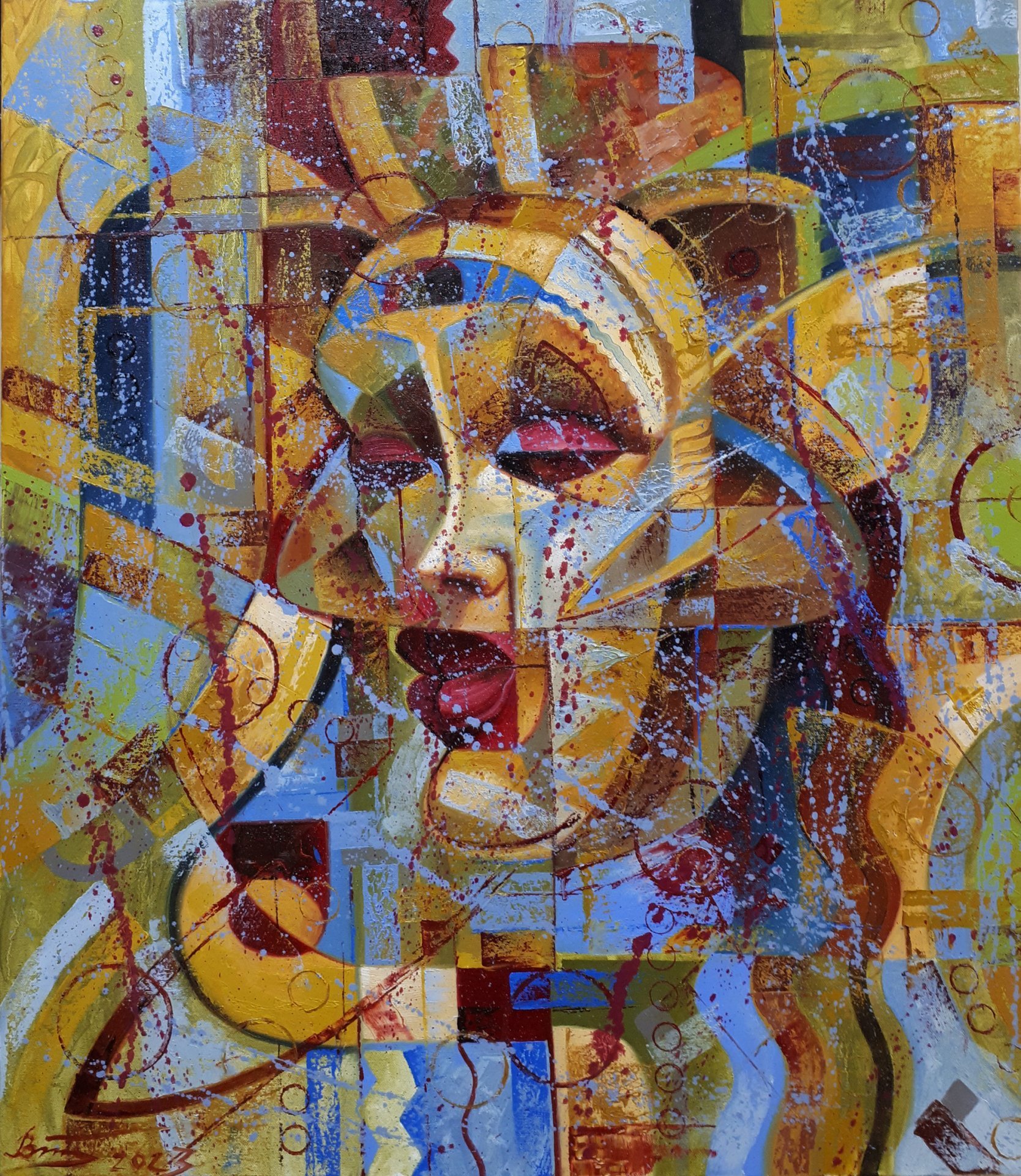 Naomi Painting by Serhii Voichenko - Jose Art Gallery