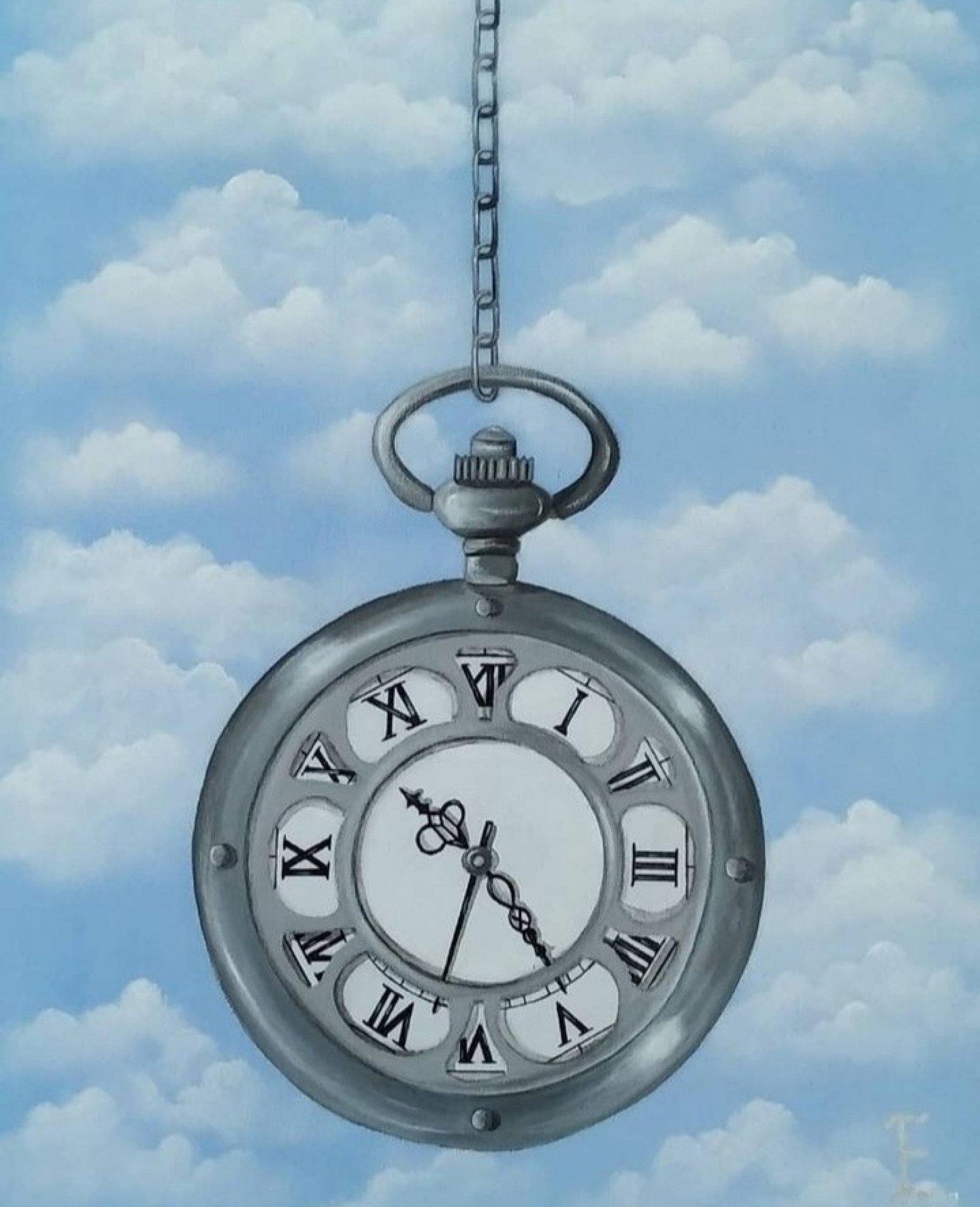 Time Painting by Ekaterina Bespolova - Jose Art Gallery
