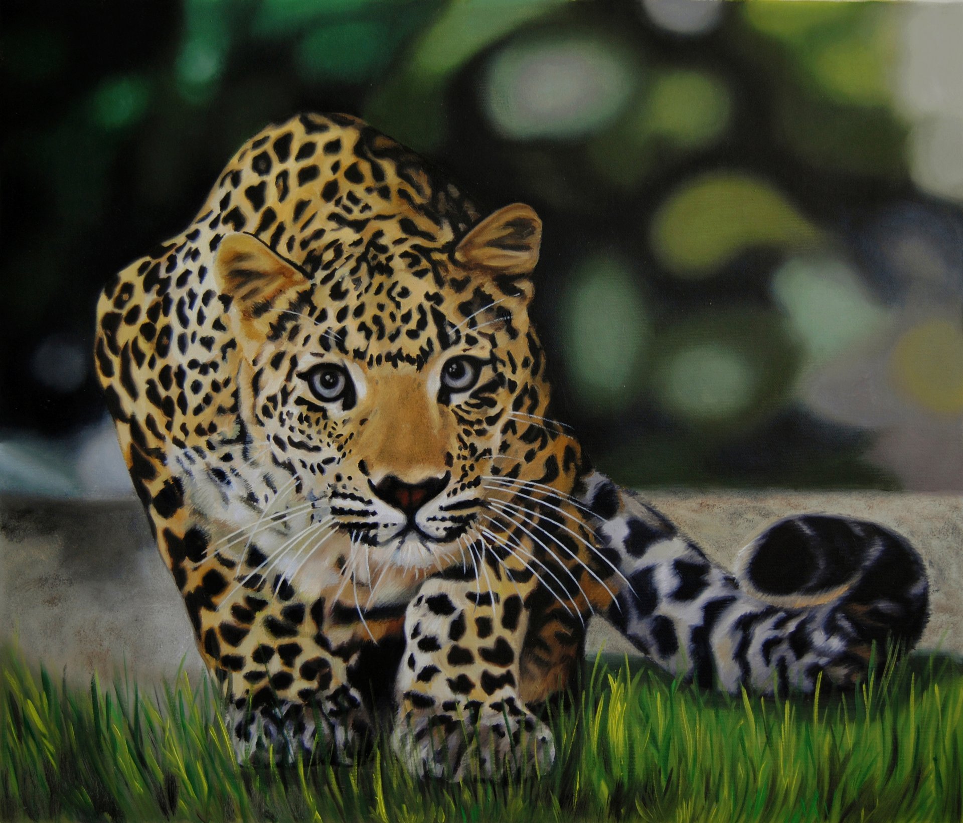 Cheetah: Elegance in Realism Painting by Simona Tsvetkova