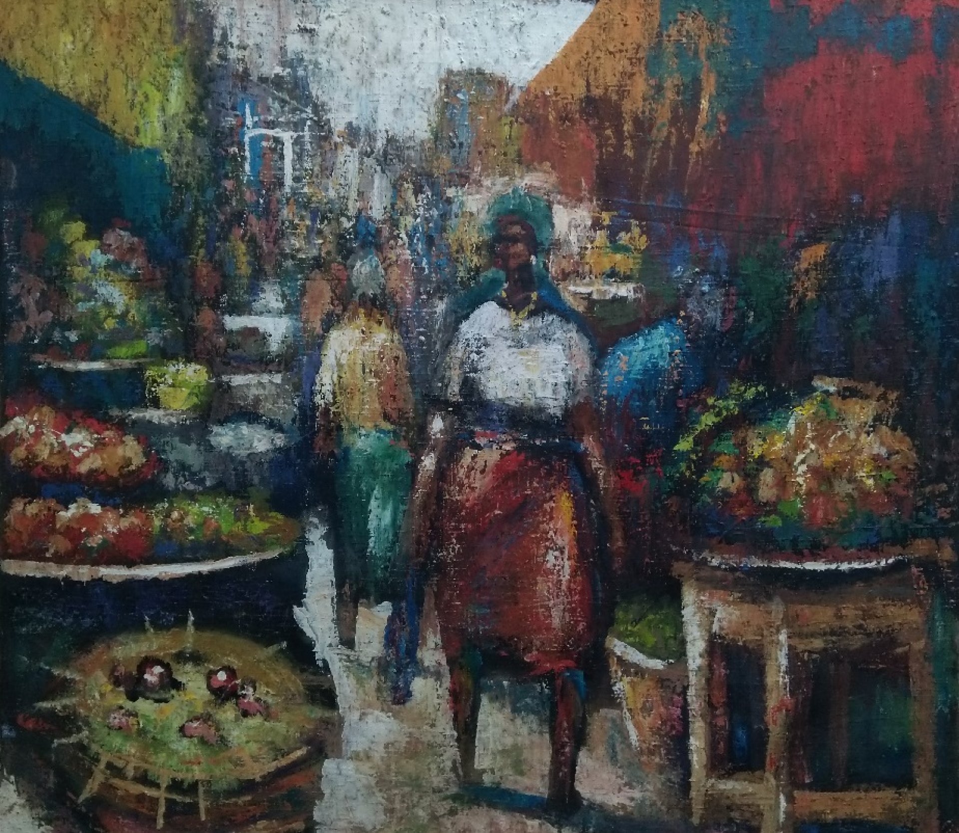Busy life Painting by Arinsiola Joseph - Jose Art Gallery