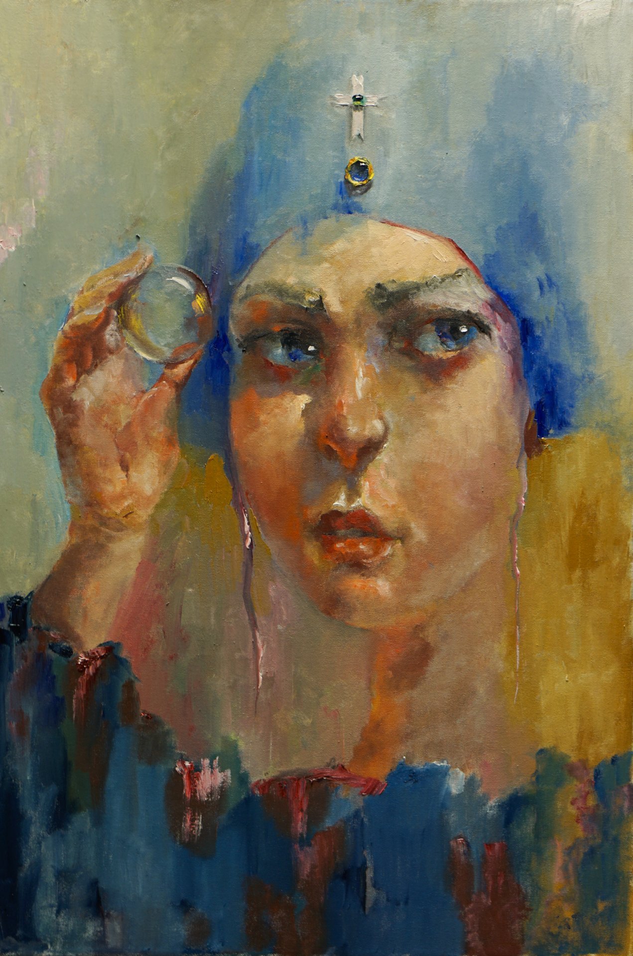 Crystal ball Painting by filin - Jose Art Gallery