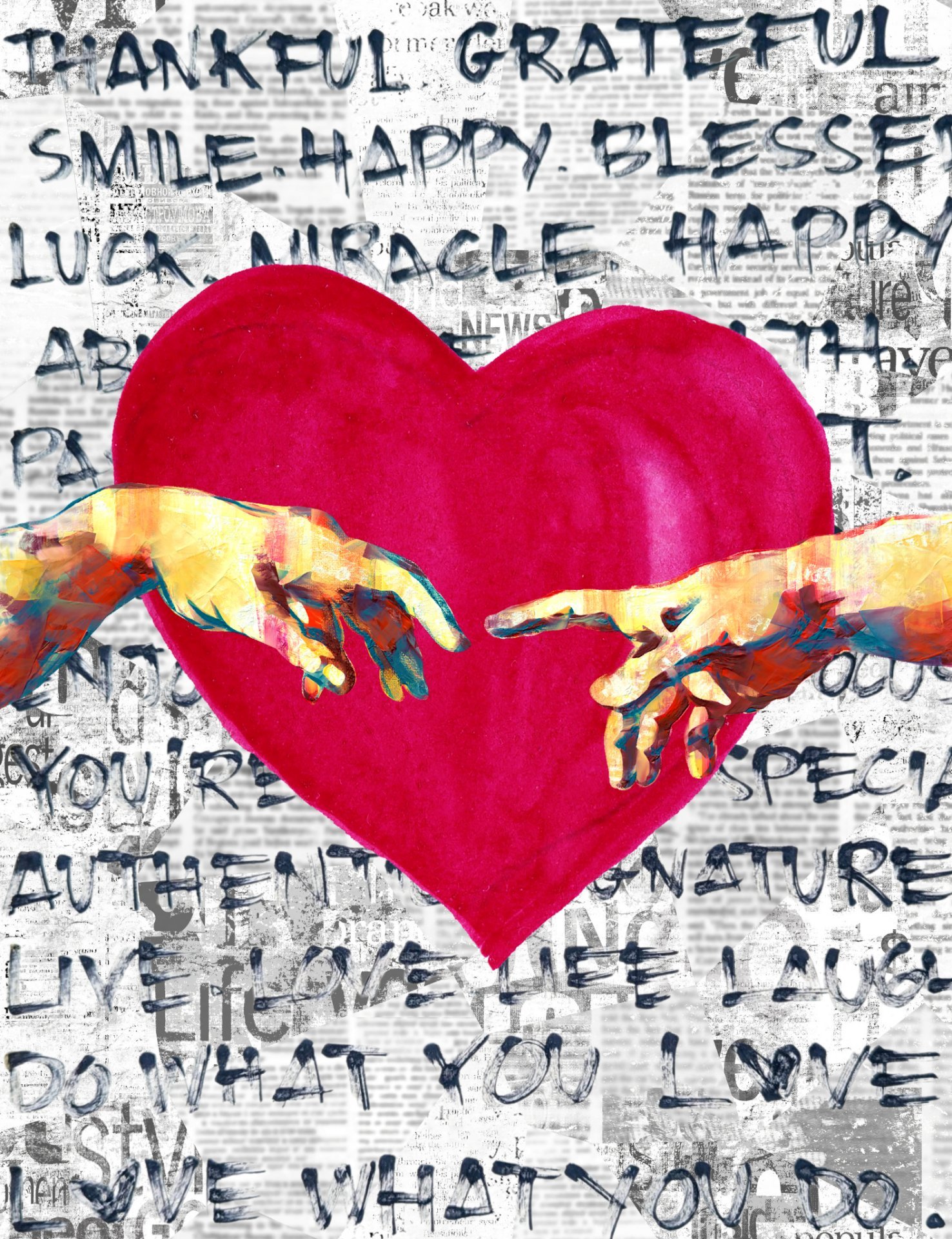 Listen to Your Heart: Emotion Unveiled Digital Art - Rany Fardiany