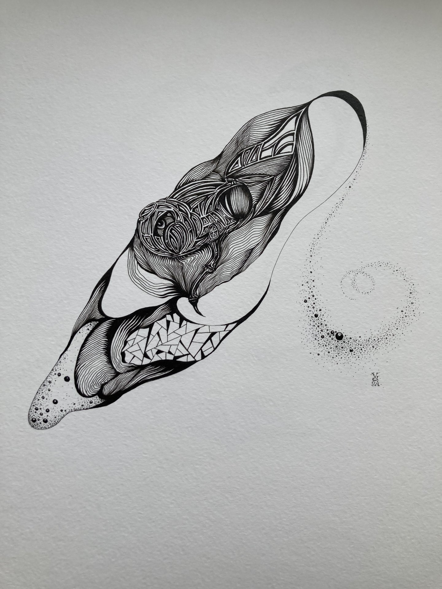 Space of options Drawing - Vitas Chernyauskas